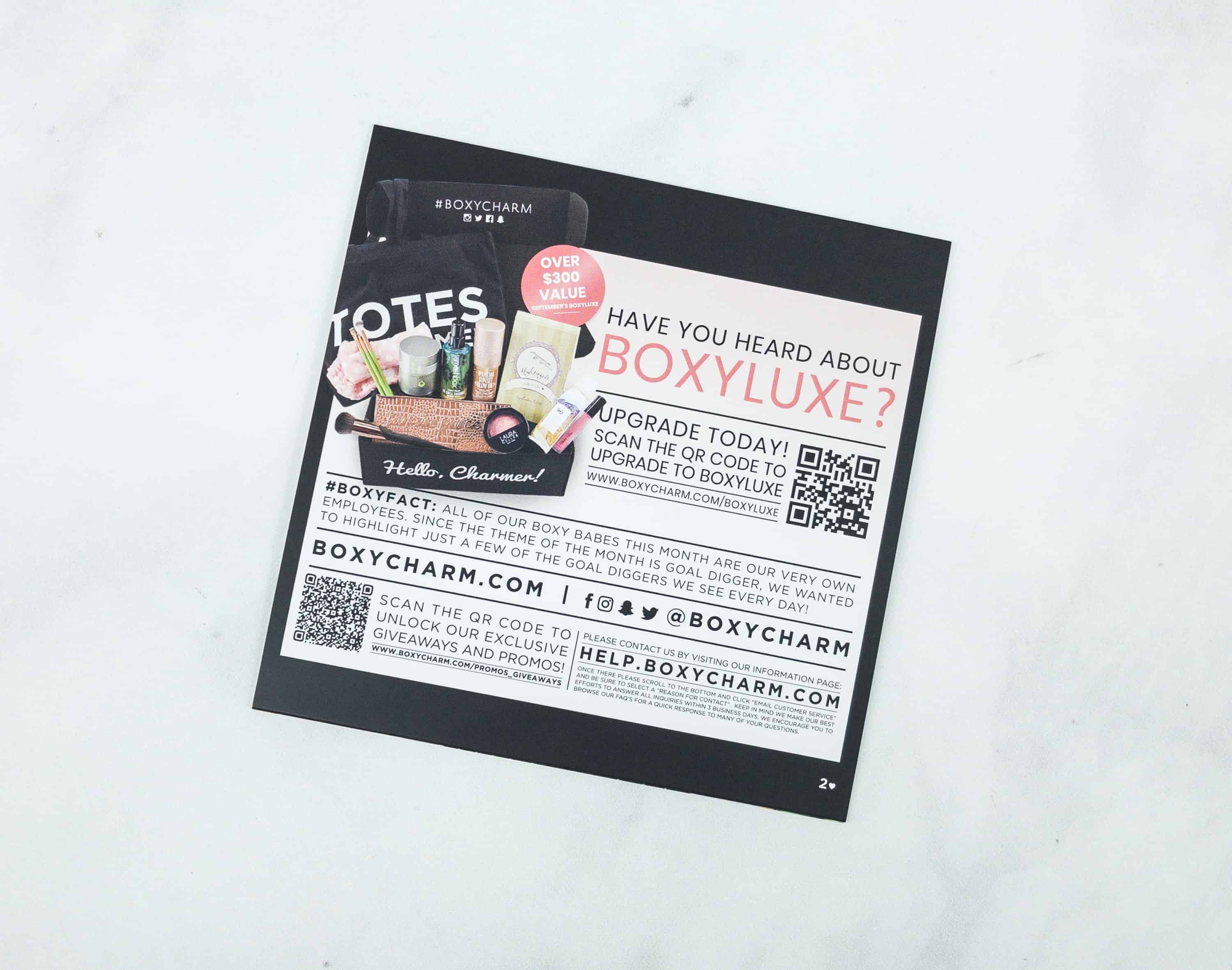 BOXYCHARM November 2018 Review - Hello Subscription