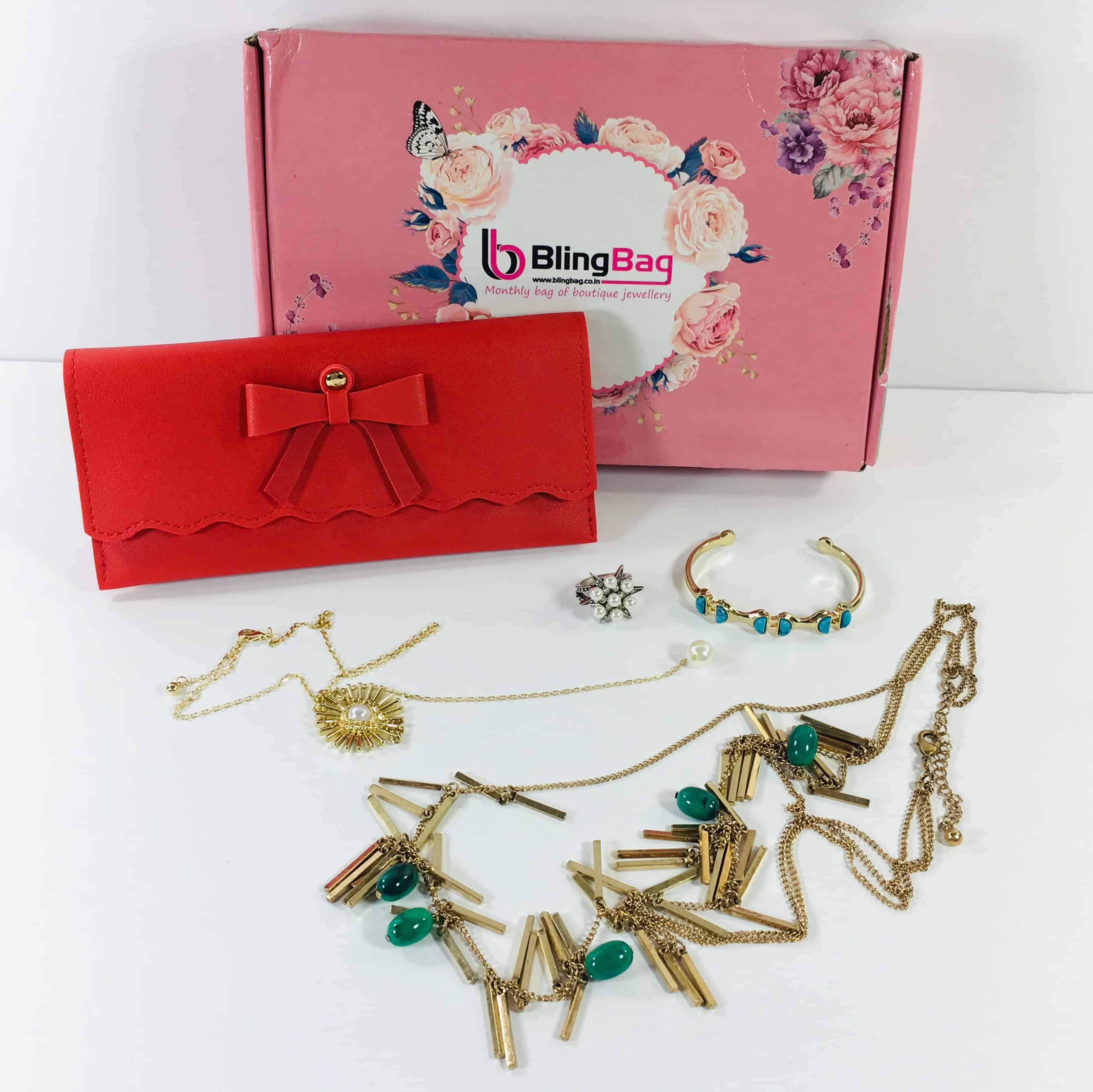 Bling Bag November 2018 Subscription Box Review - Hello Subscription