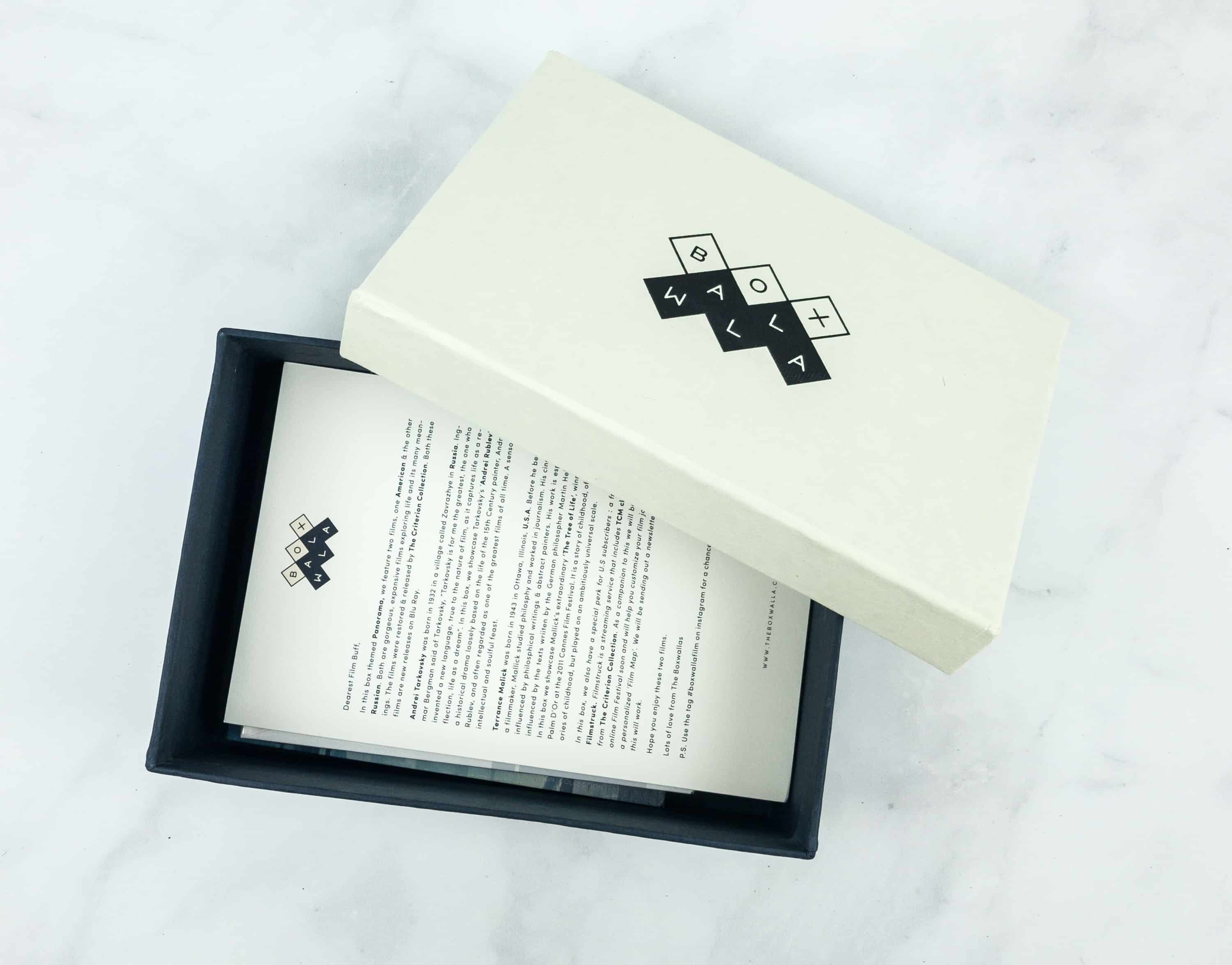 Boxwalla Film October 2018 Subscription Box Review - Hello Subscription