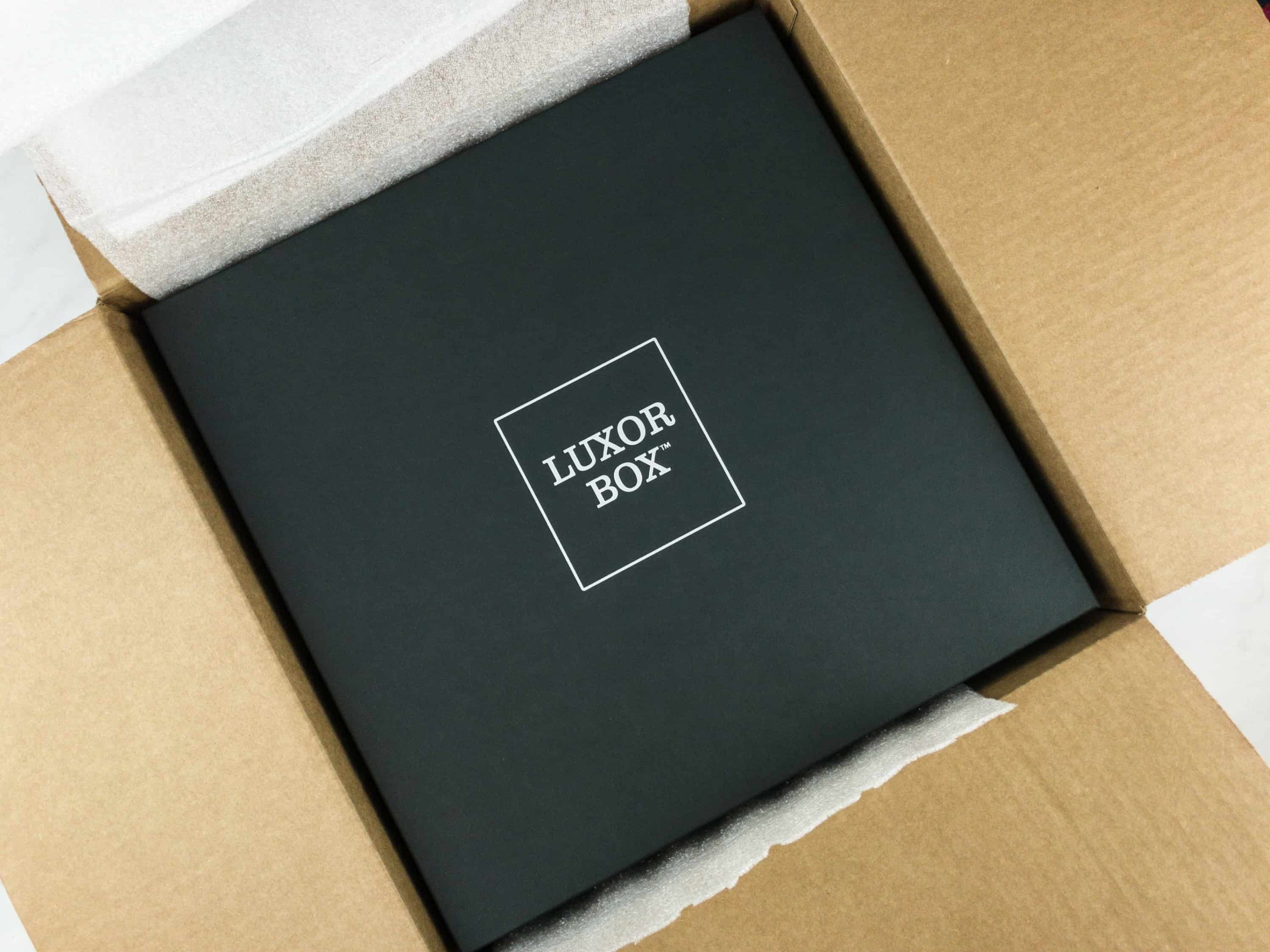 Luxor Box Limited Edition BLACK Box 2018 Review - Hello Subscription