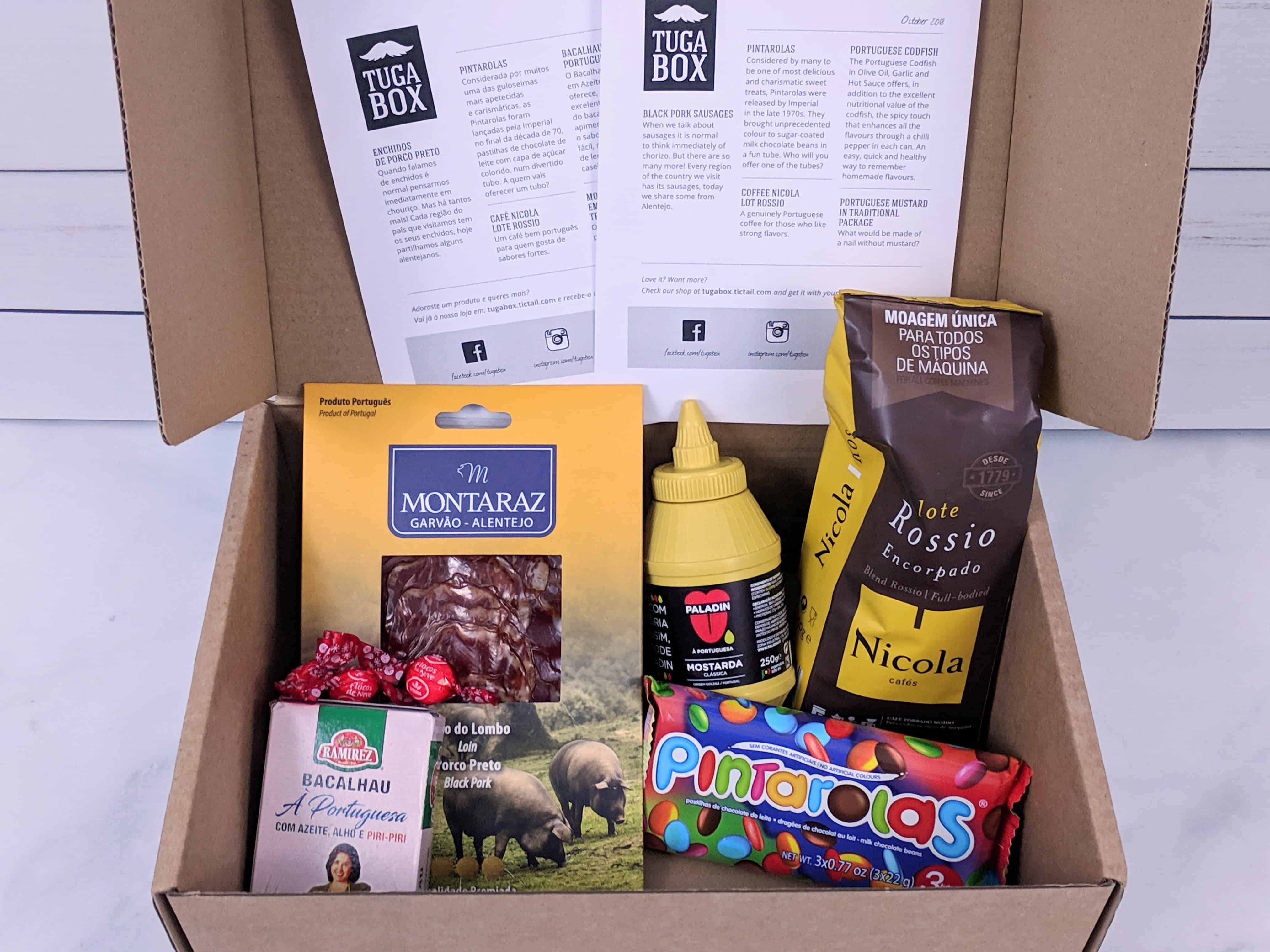 Tuga Box Subscription Box Review - October 2018 - hello subscription