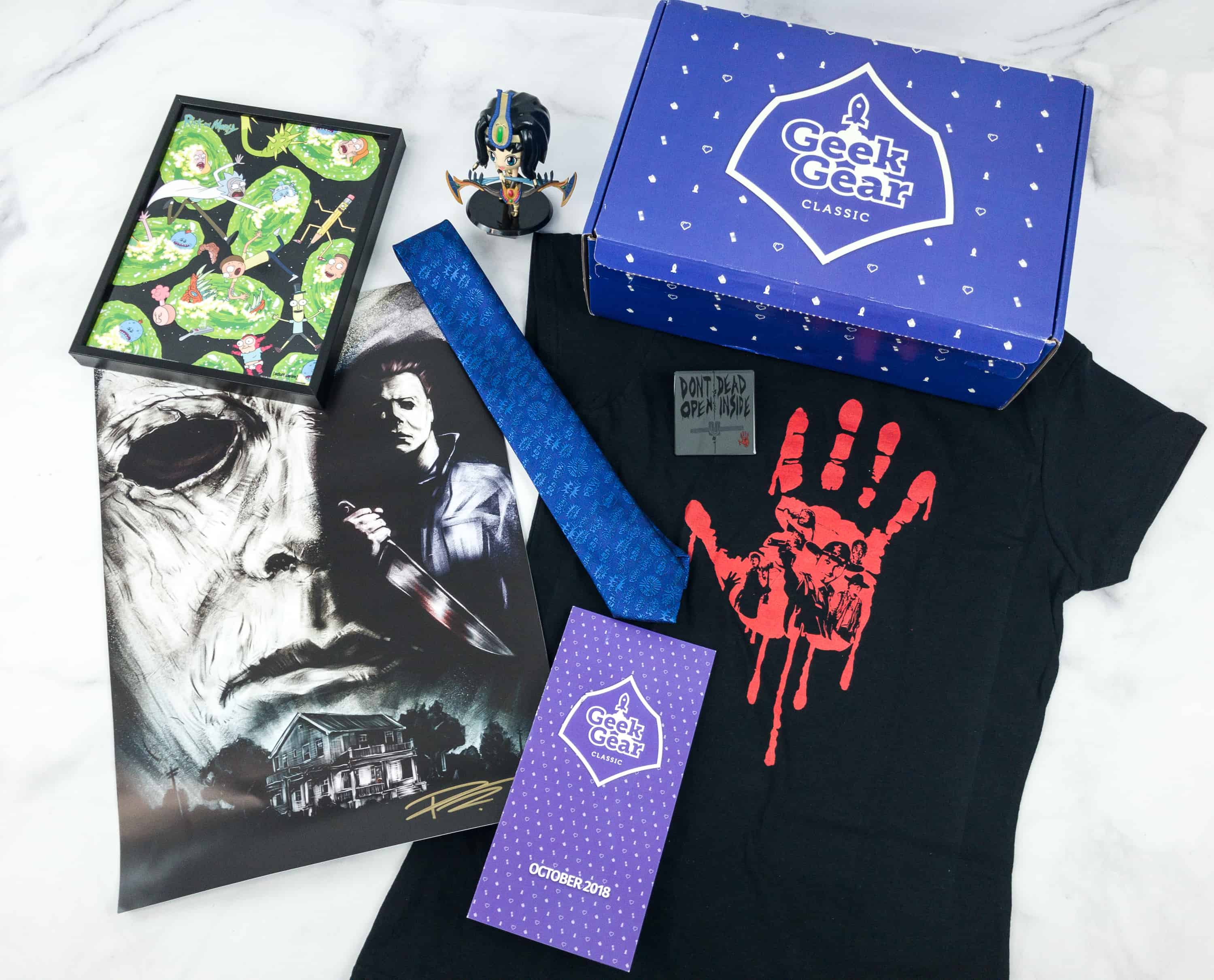 Geek Gear Box October 2018 Subscription Box Review + Coupon - Hello ...