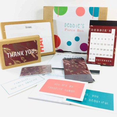 My Paper Box December 2018 Subscription Box Review + Coupon - hello ...