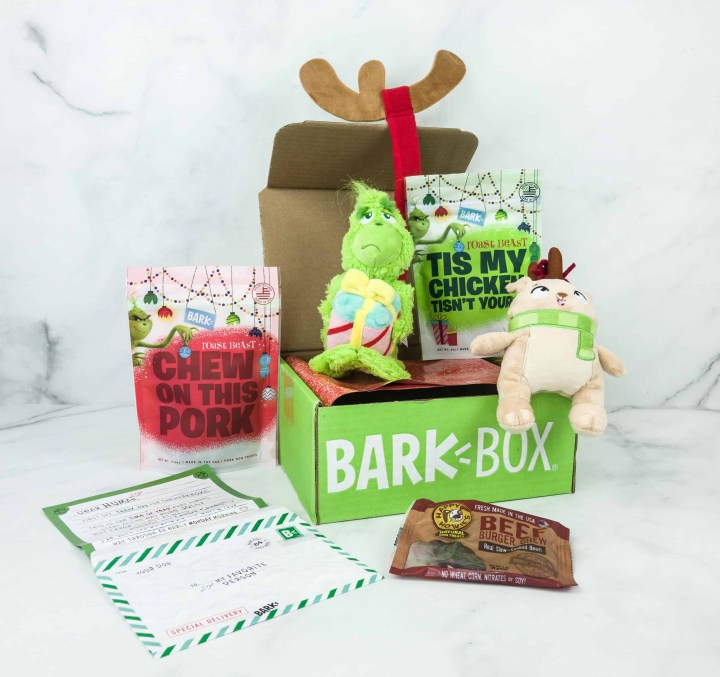 Barkbox November 2018 Subscription Box Review + Coupon - Hello Subscription