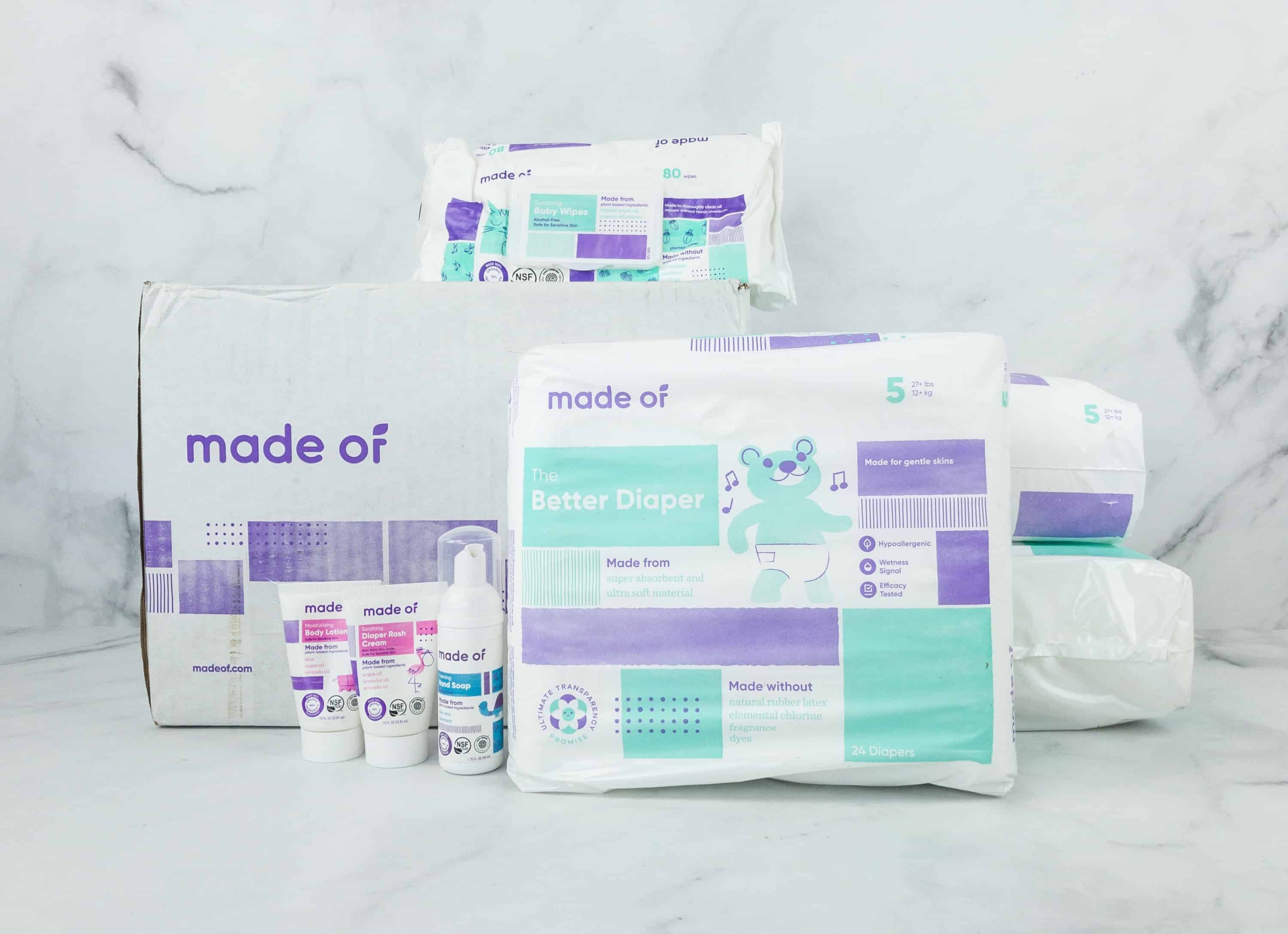 Made Of Diaper Subscription Box Review + Coupon! - Hello Subscription