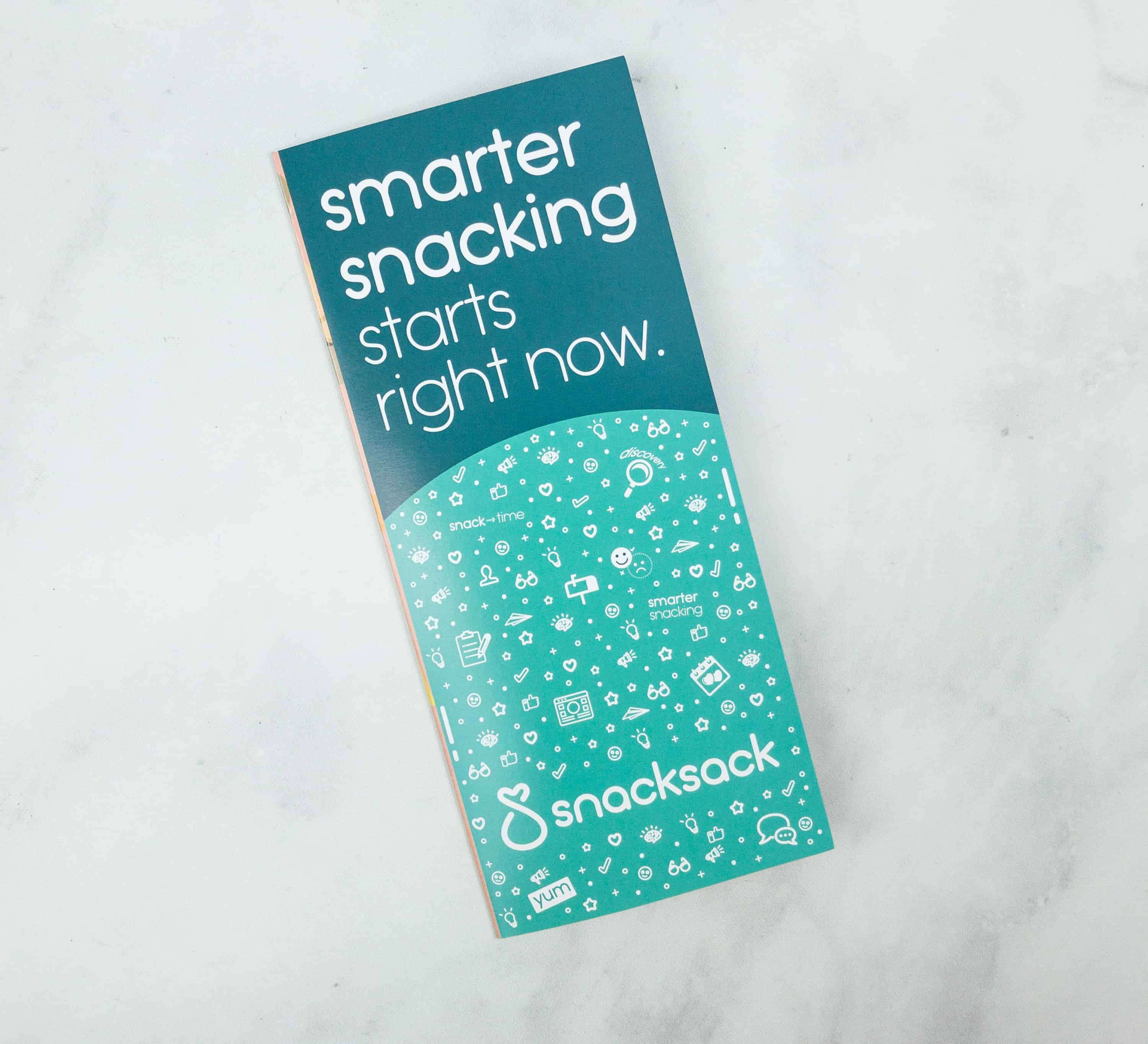 SnackSack November 2018 Subscription Box Review & Coupon - Classic ...