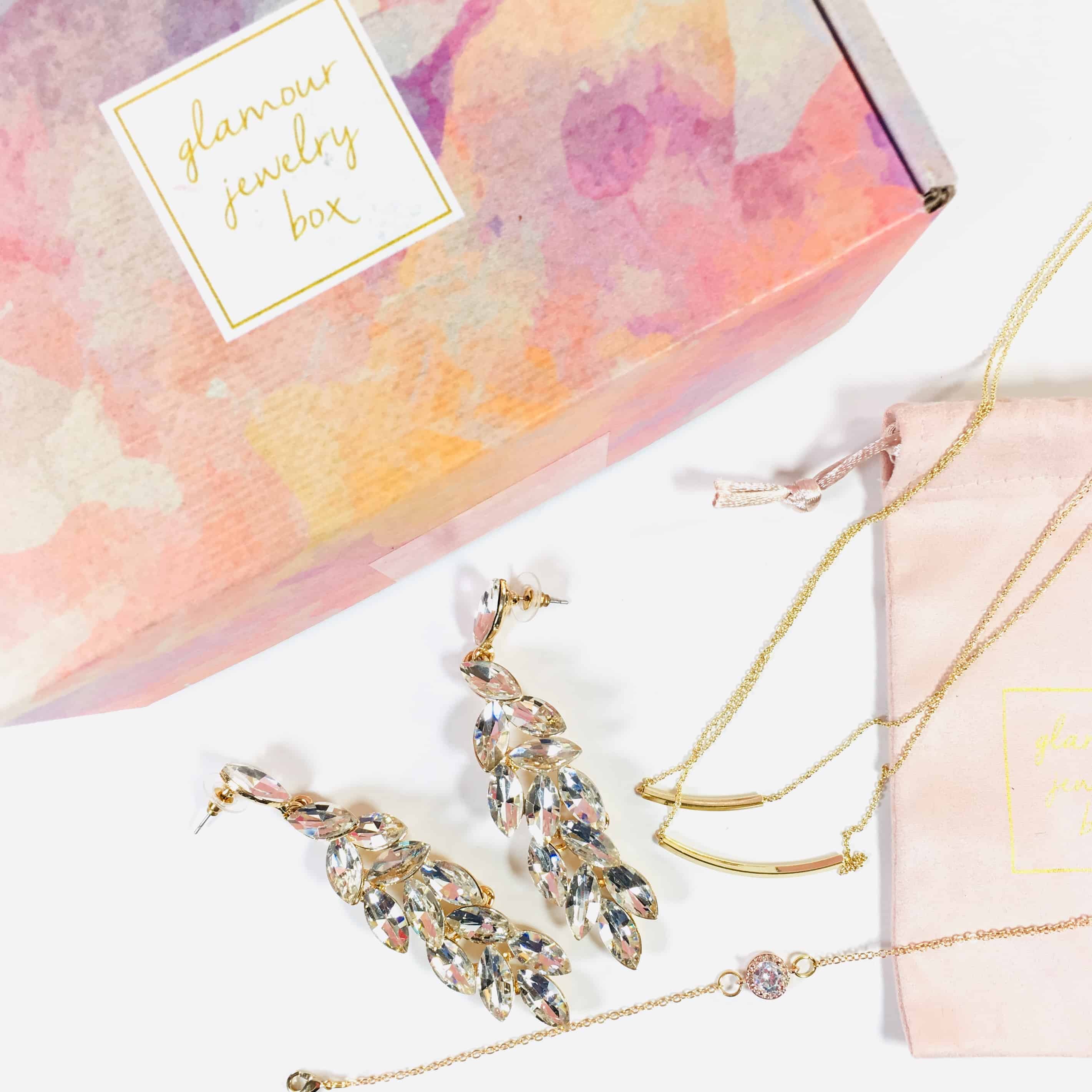 Glamour Jewelry Box November 2018 Subscription Box Review + Coupon ...