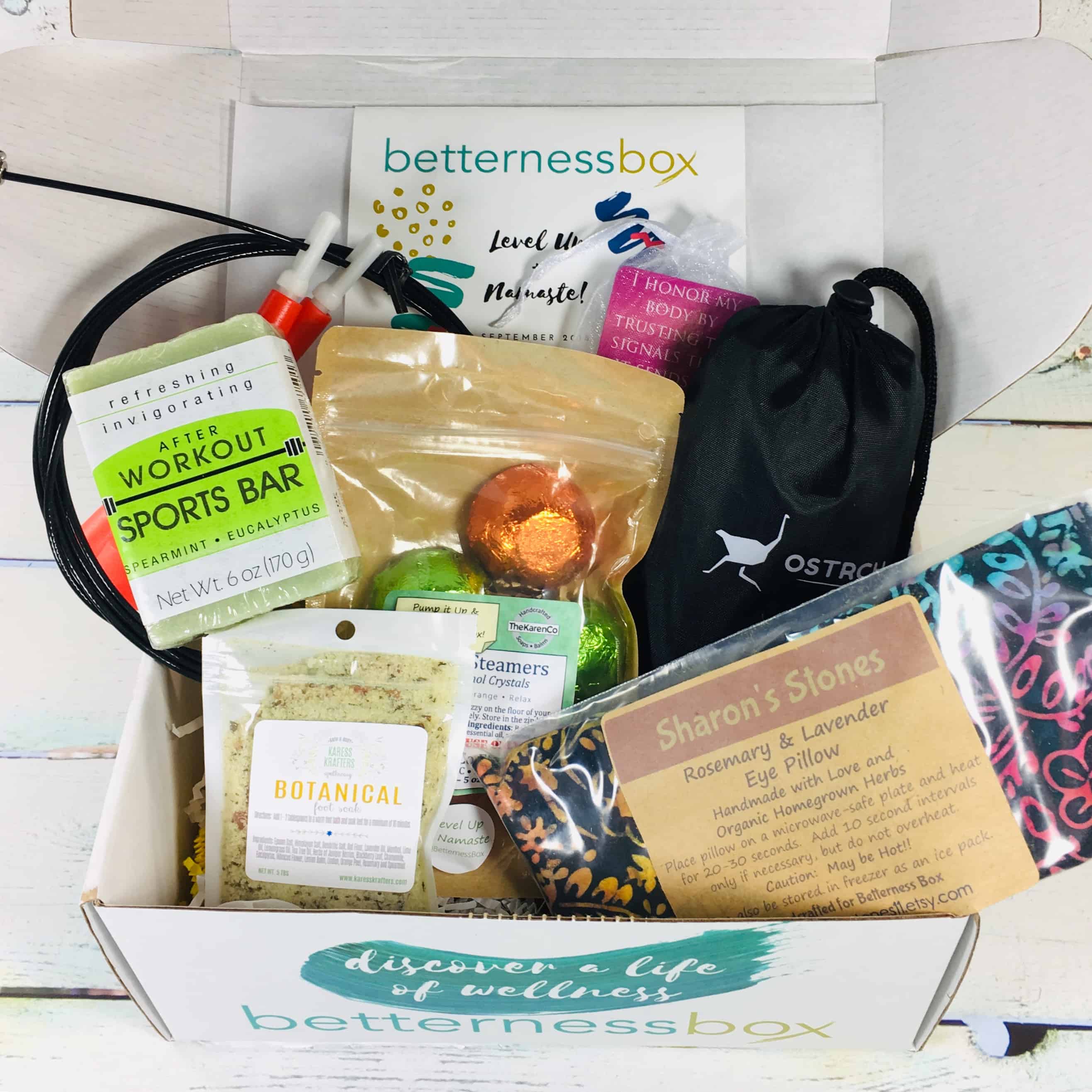 BetternessBox September 2018 Subscription Box Review - Hello Subscription