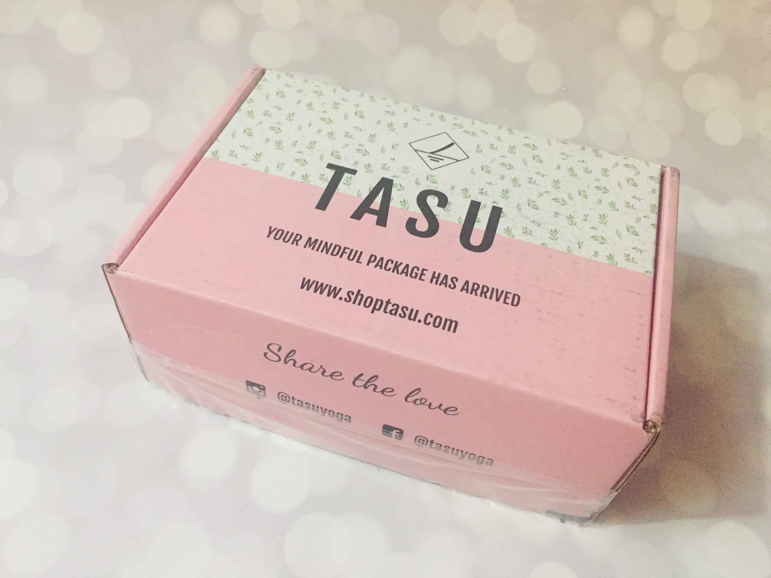 Tasu November 2018 Subscription Box Review + Coupon - Hello Subscription