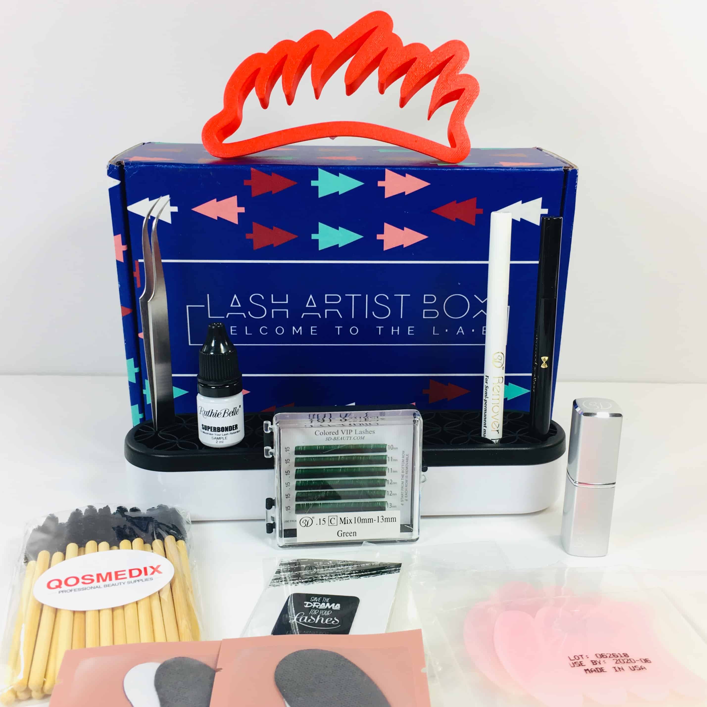 The Lash Artist Box November/December 2018 Subscription Box Review + Coupon - Hello Subscription