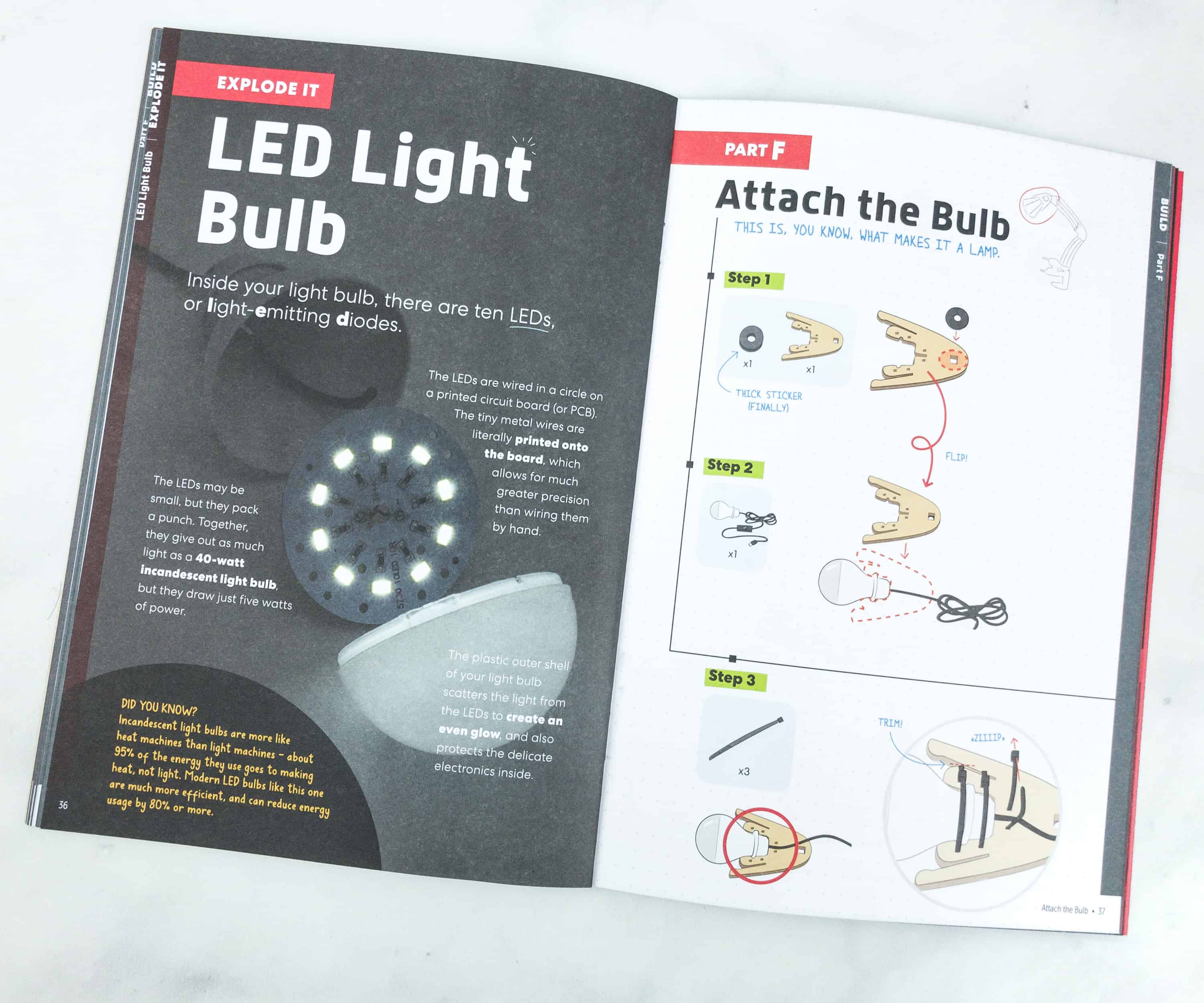 Eureka Crate Review + Coupon - ARTICULATED DESK LAMP - hello subscription