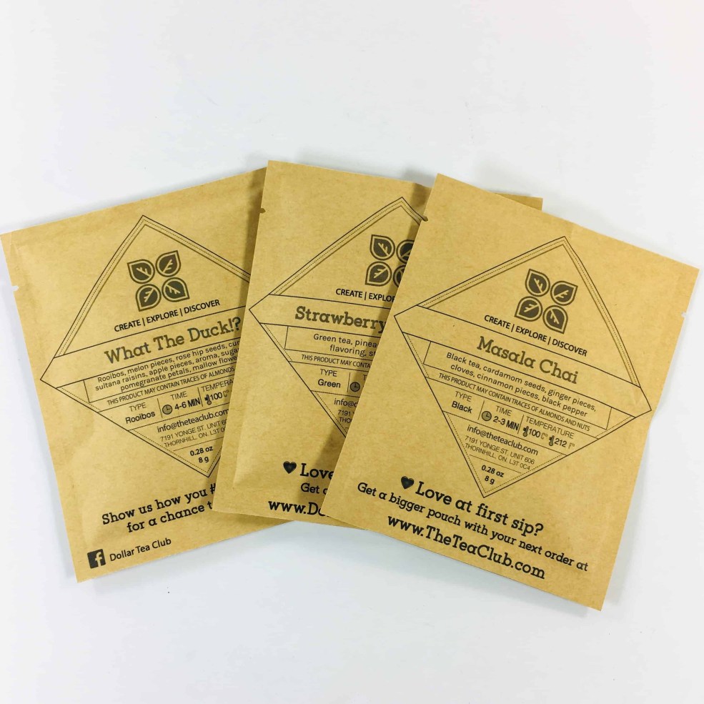 Dollar Tea Club November 2018 Review - hello subscription