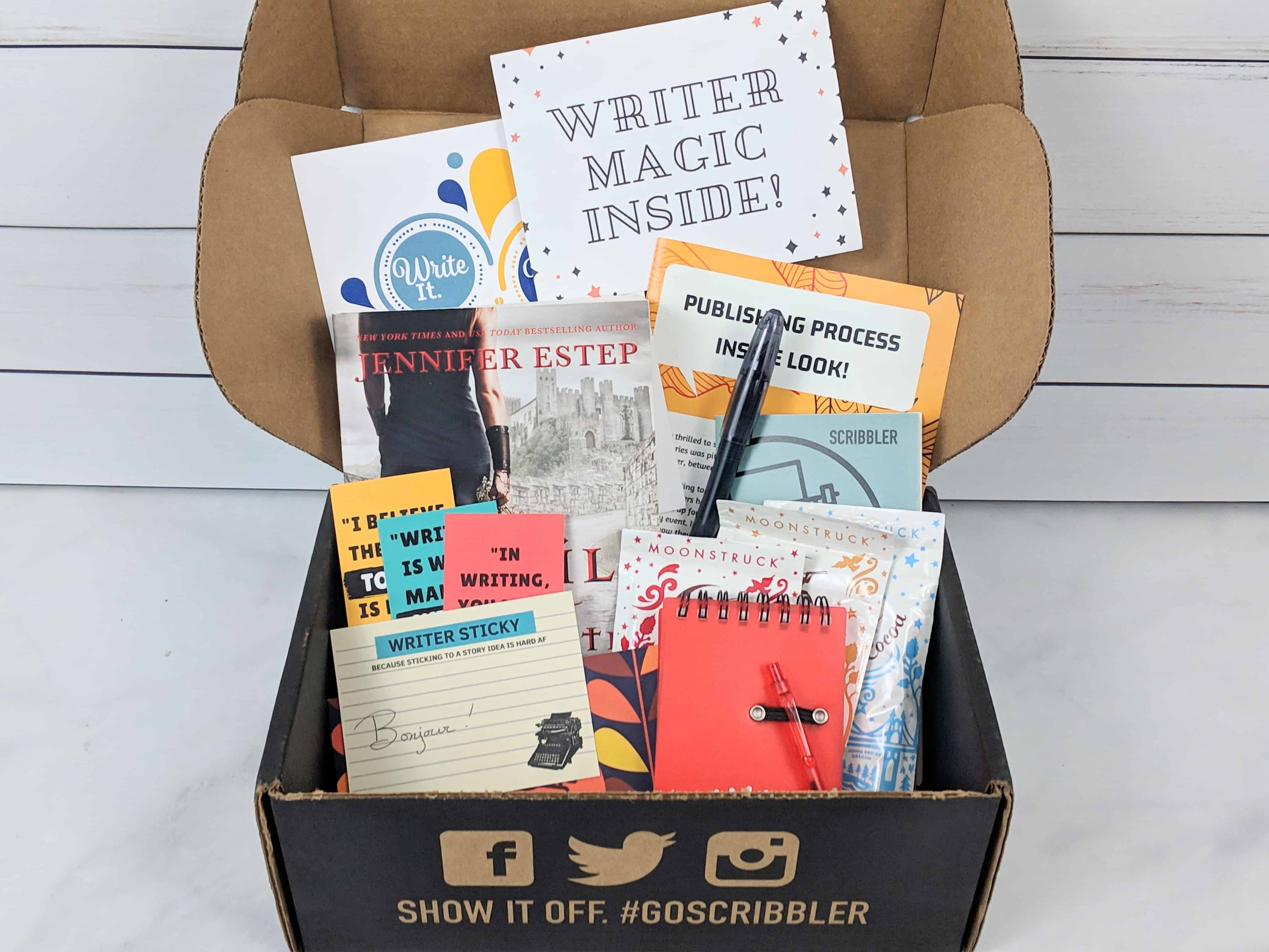 Scribbler November 2018 Subscription Box Review - Hello Subscription