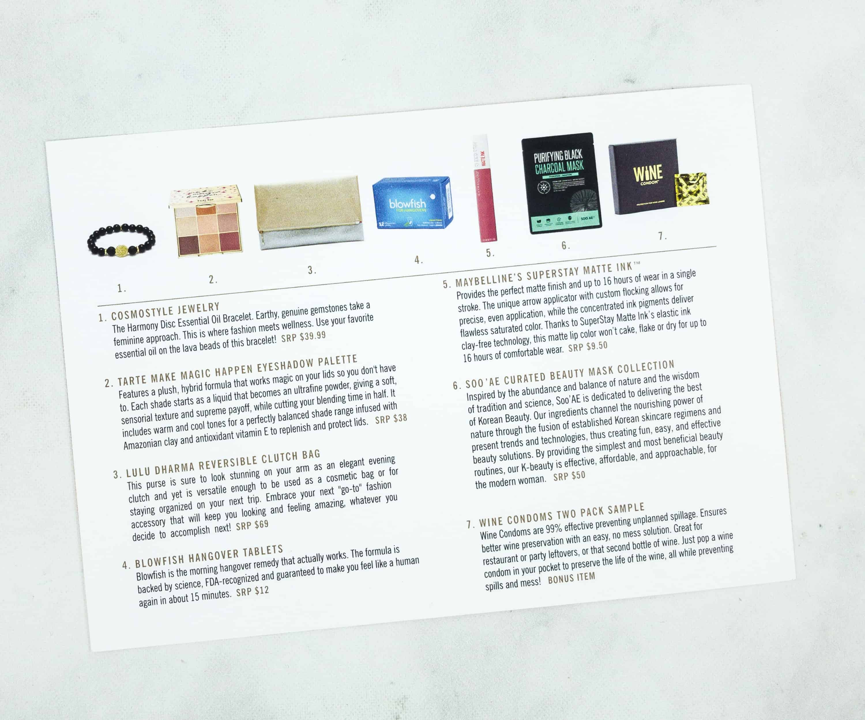 CosmoBox November 2018 Subscription Box Review - Hello Subscription