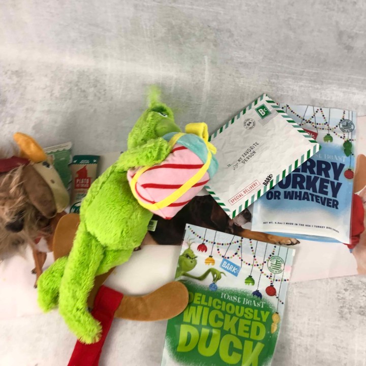 Barkbox November 2018 Subscription Box Review + Coupon - Large Dog ...