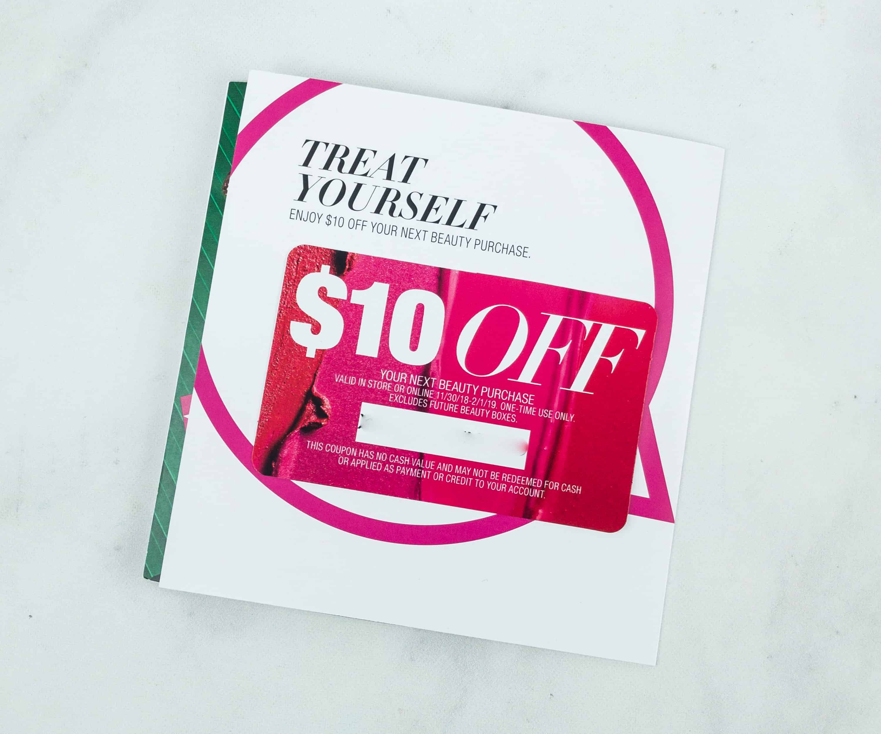 Macy's Beauty Box December 2018 Subscription Box Review - Hello ...