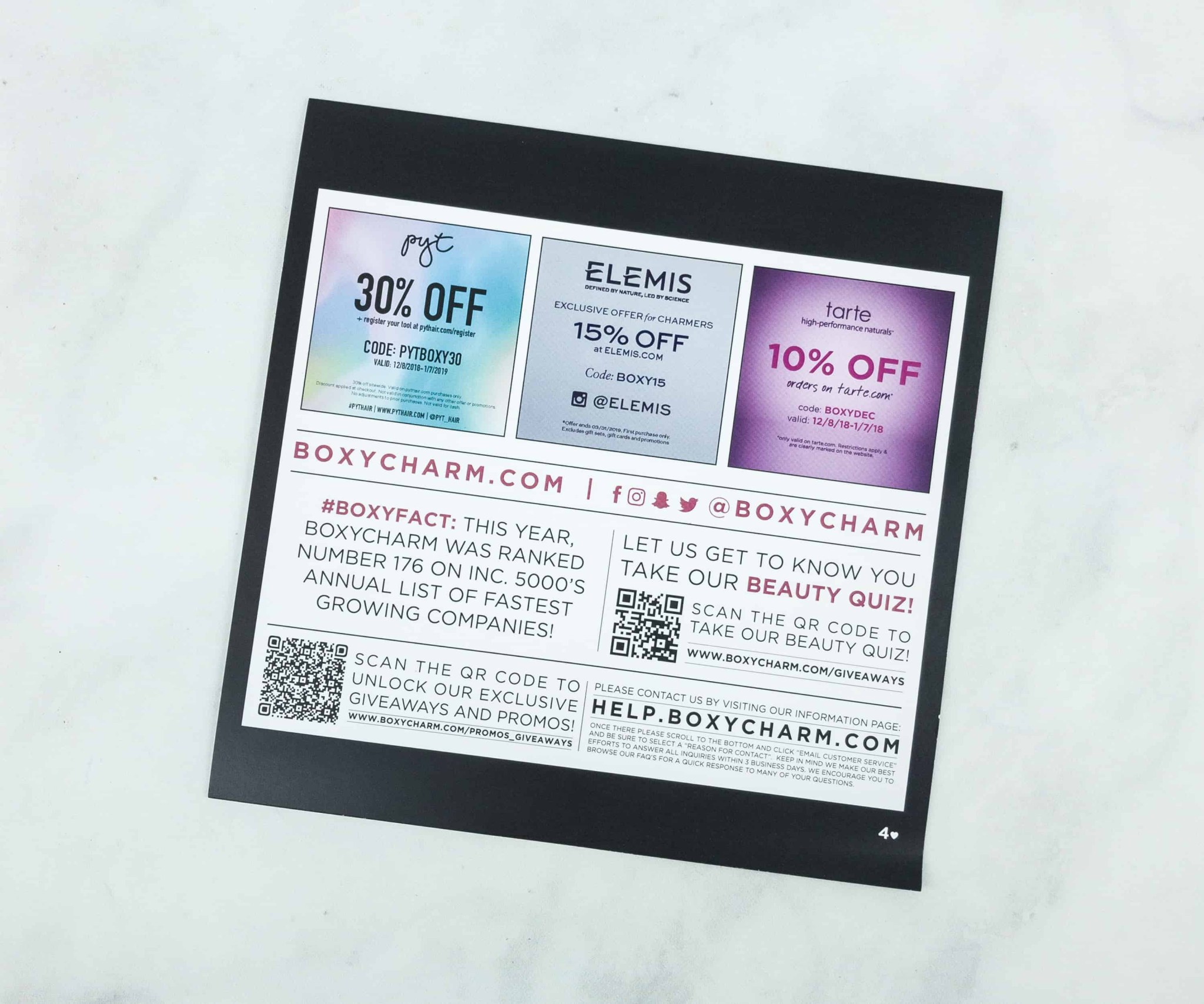 BOXYCHARM December 2018 BoxyLuxe Review - Hello Subscription