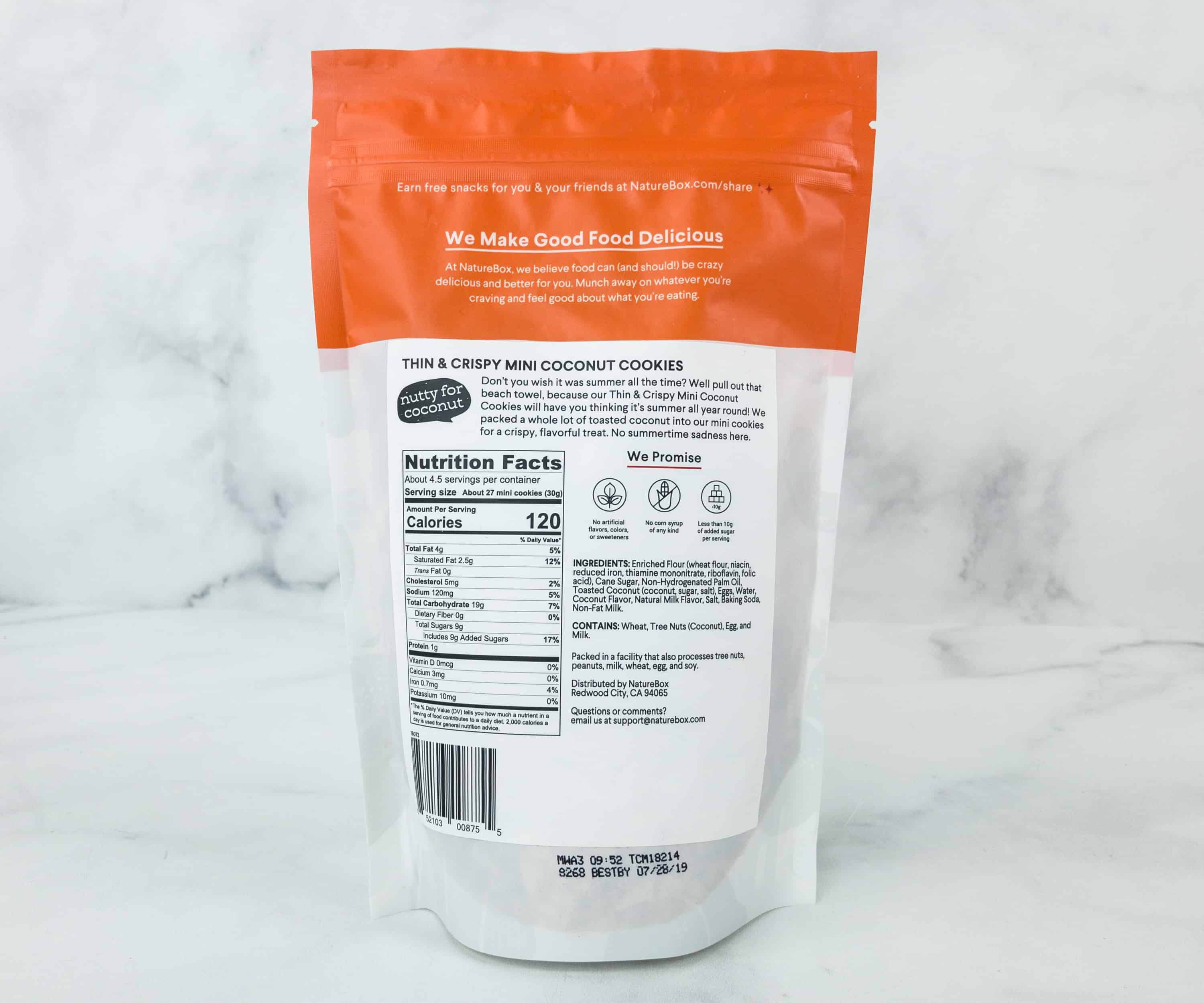 NatureBox Club Review & Coupon - December 2018 - hello subscription