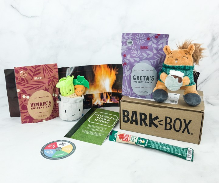 Barkbox December 2018 Subscription Box Review + Coupon - Hello Subscription