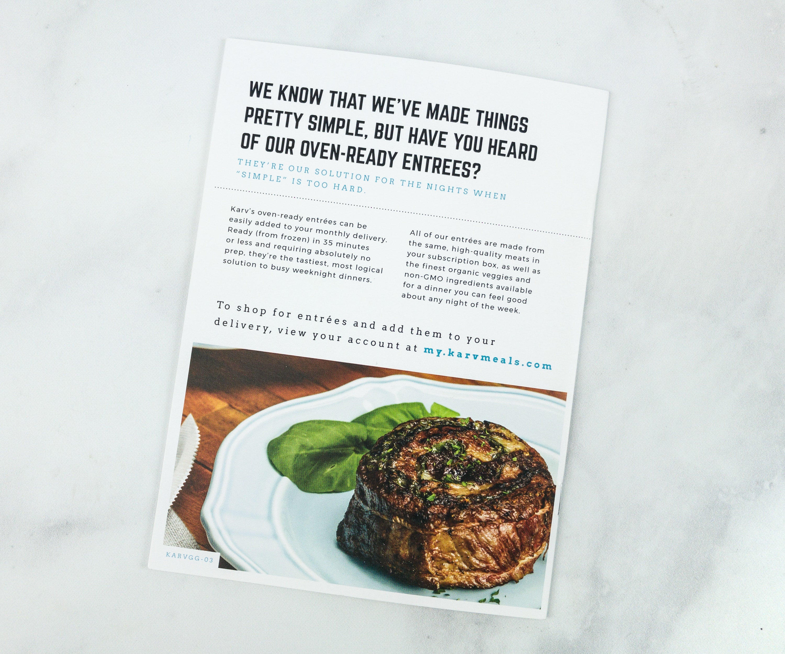 KarvMeals Meat Delivery Box Review - hello subscription