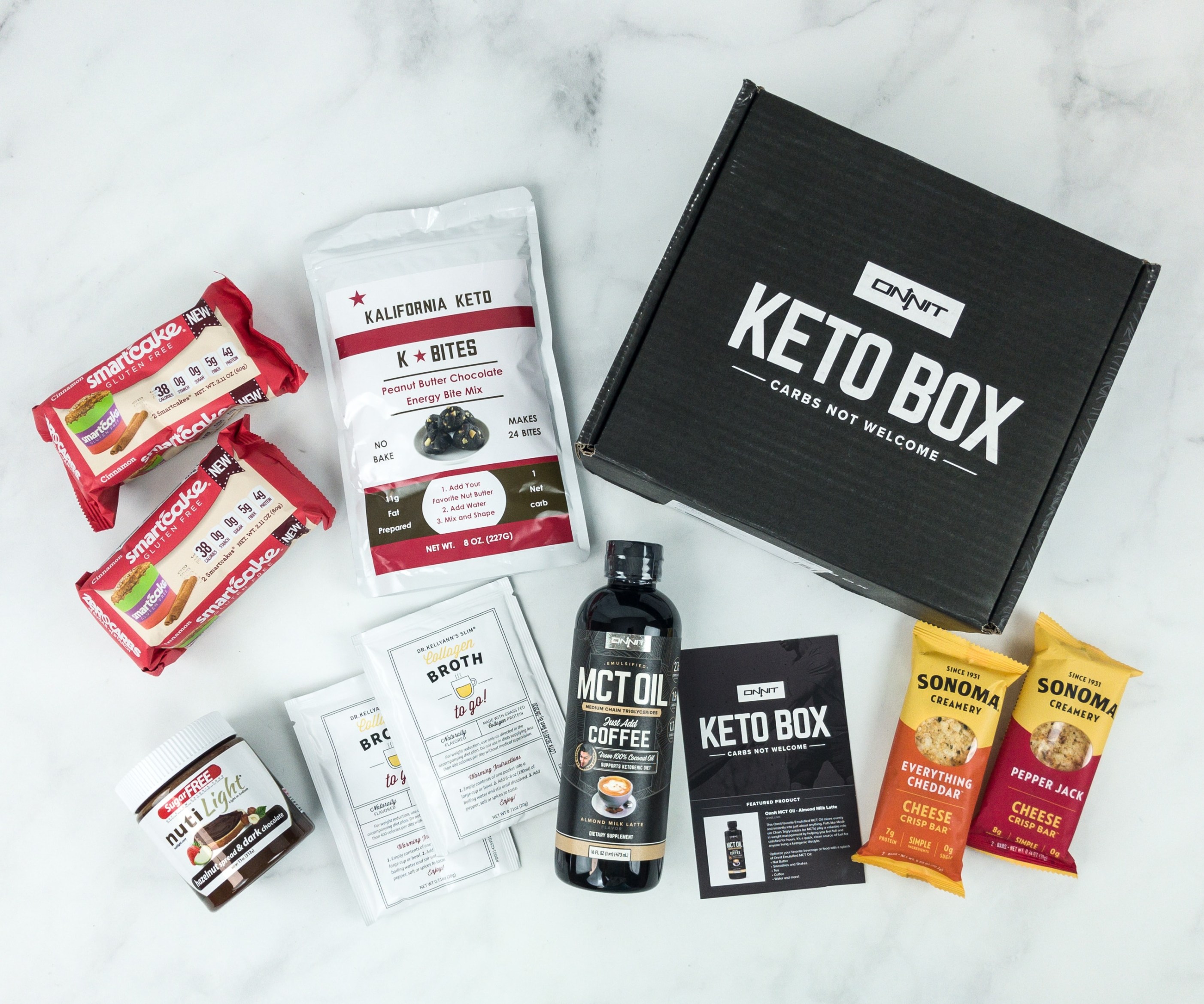 Onnit Keto Box December 2018 Subscription Box Review - Hello Subscription