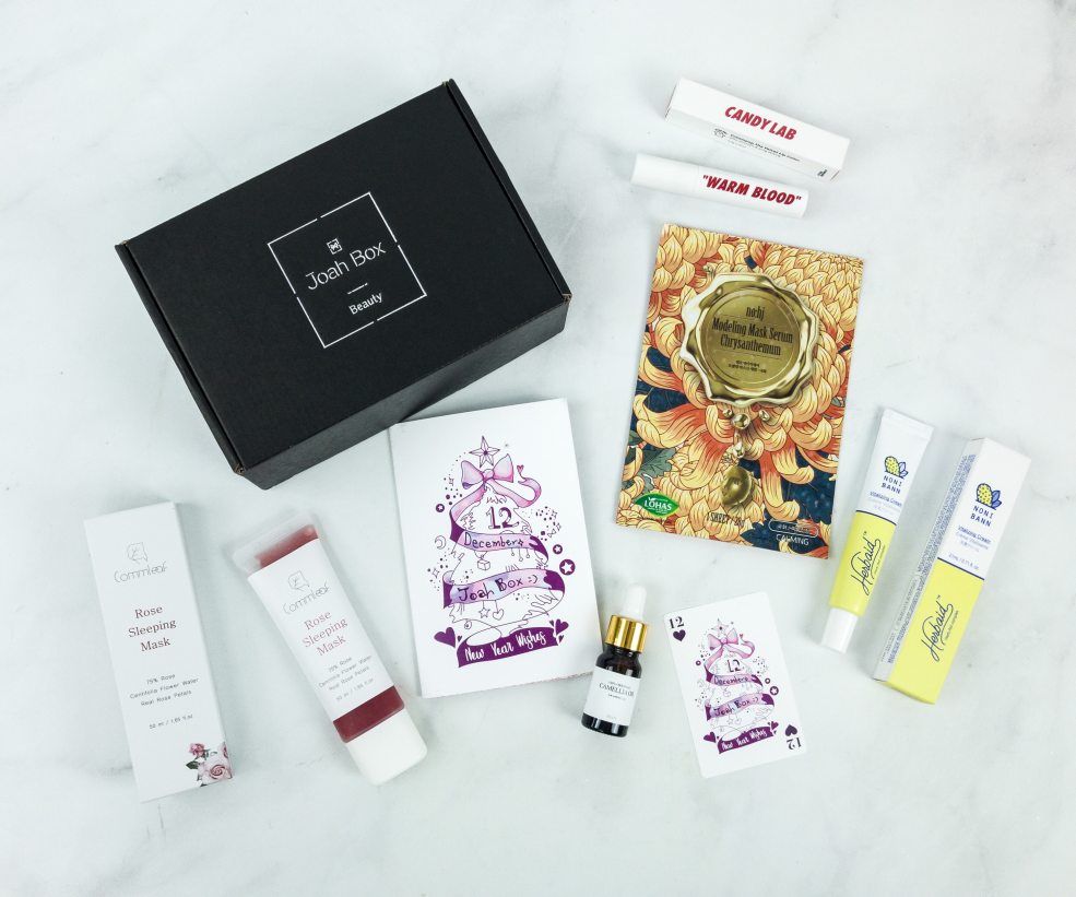 JoahBox December 2018 Subscription Box Review + Coupon - hello subscription