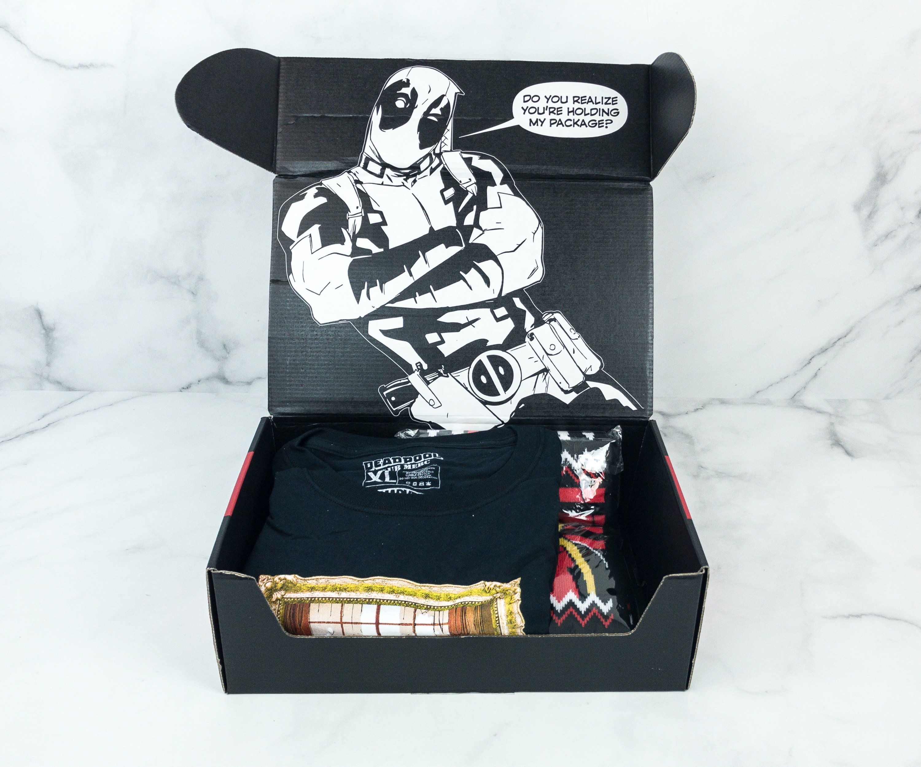 Deadpool Club Merc Winter 2018 Subscription Box Review + Coupon - Hello ...