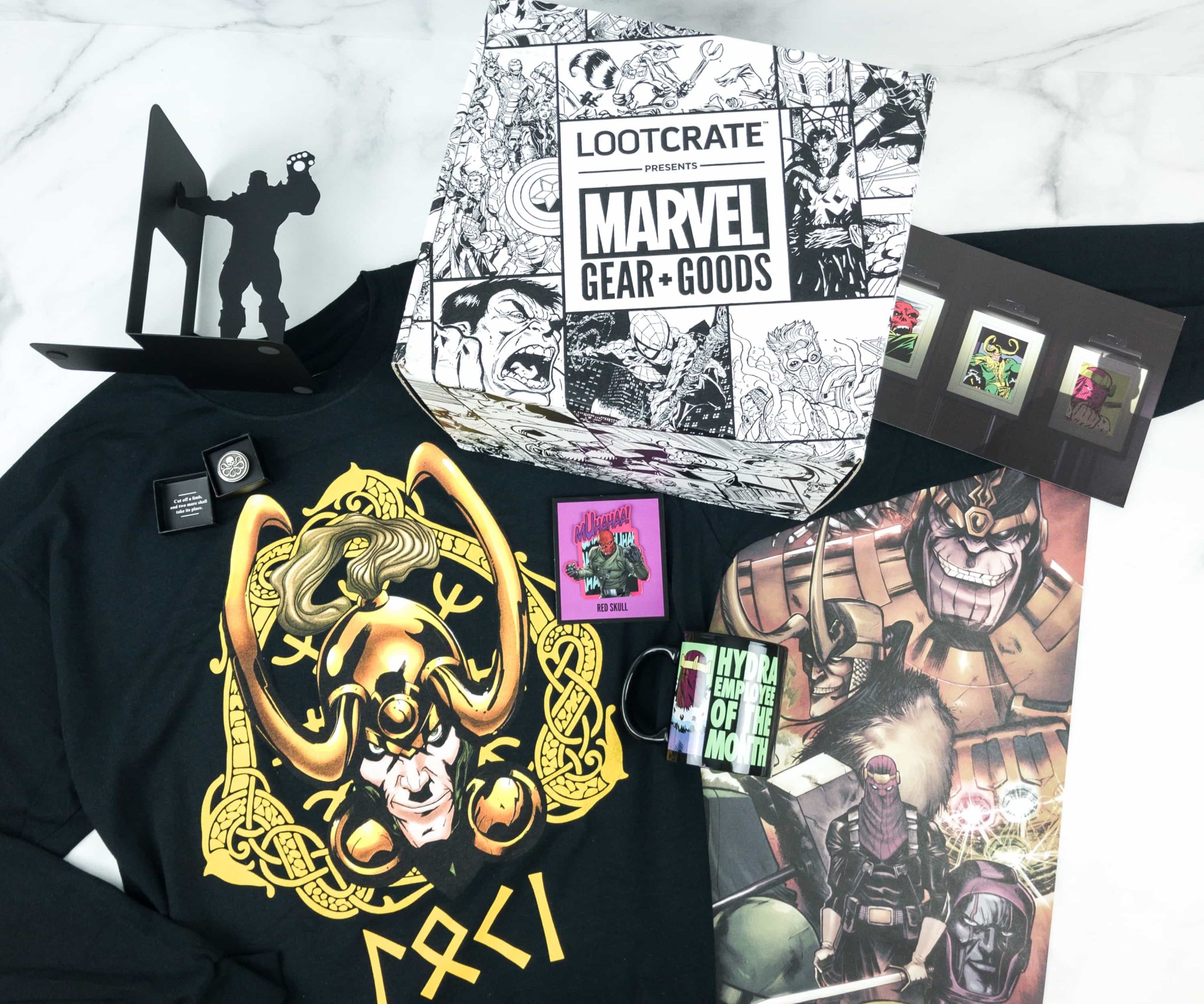 Marvel Gear + Goods November 2018 Subscription Box Review + Coupon ...