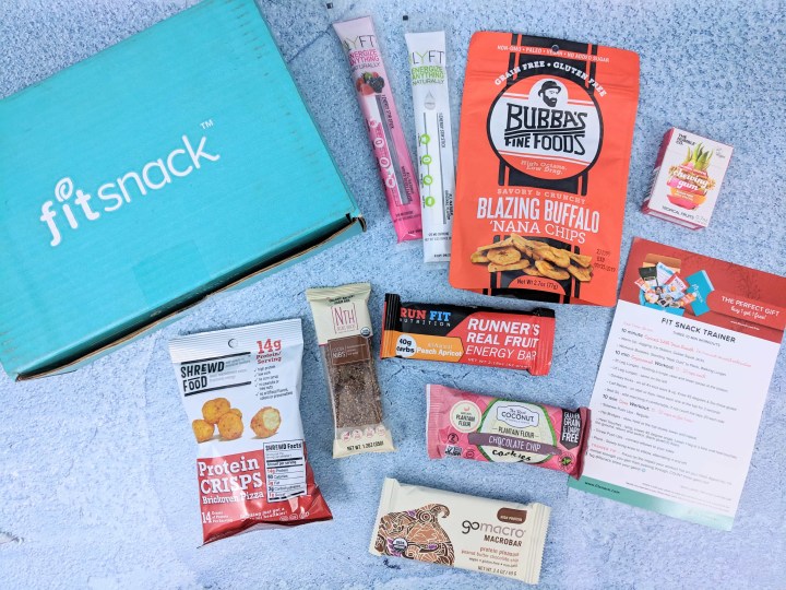 FitSnack December 2018 Subscription Box Review & Coupon - Hello ...