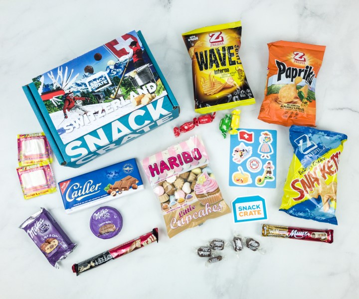 Snack Crate December 2018 Subscription Box Review & $10 Coupon - Hello ...