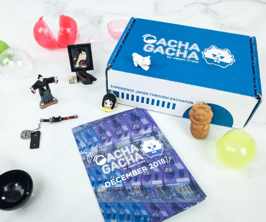 Gacha Gacha Crate December 2018 Subscription Box Review + Coupon ...