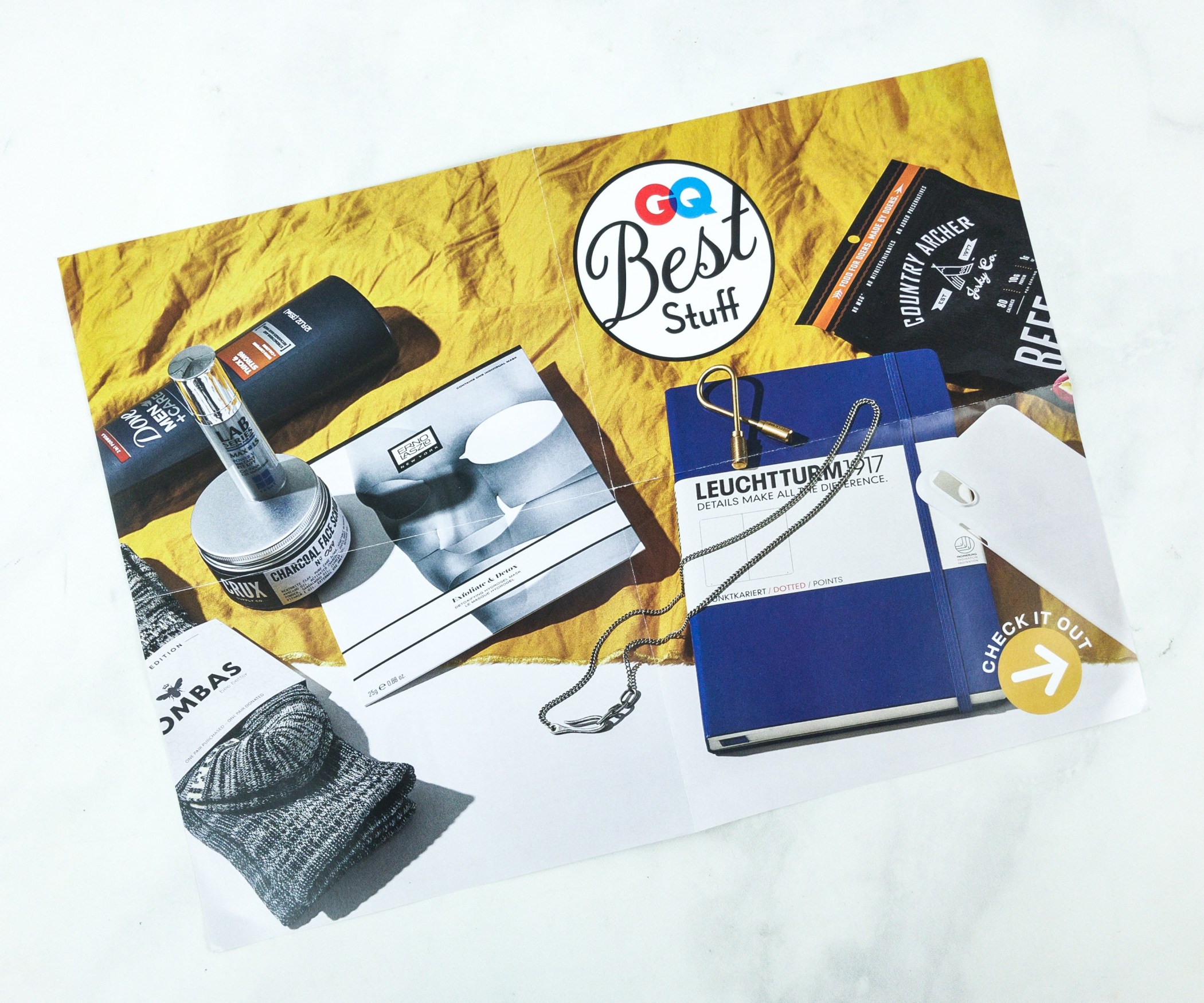 GQ Best Stuff Box Winter 2018 Subscription Box Review - Hello Subscription