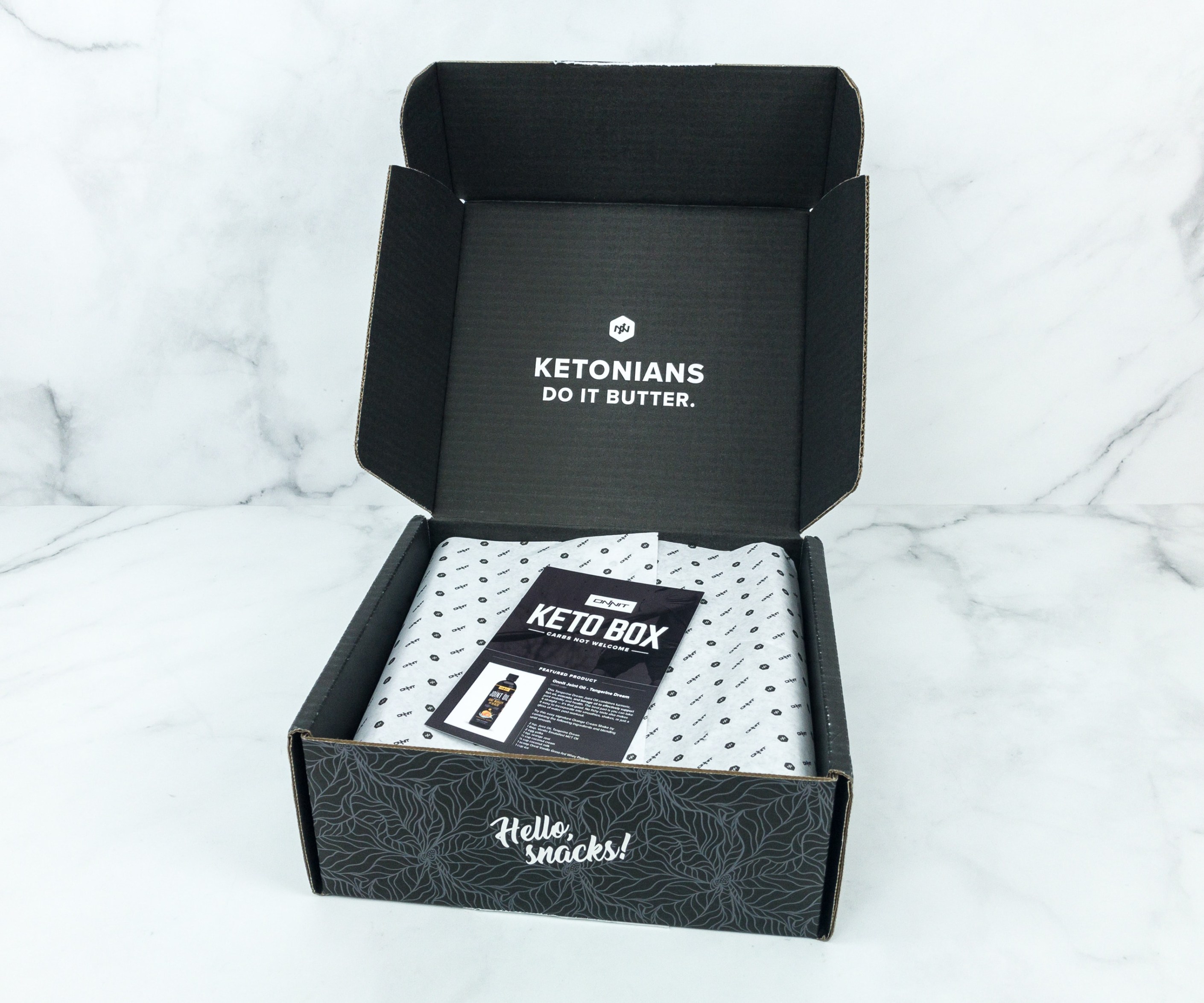 Onnit Keto Box January 2019 Subscription Box Review - Hello Subscription