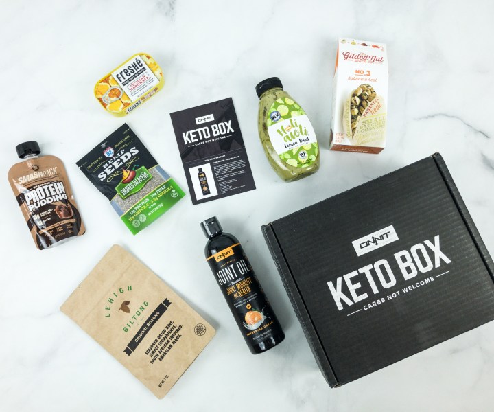 Onnit Keto Box January 2019 Subscription Box Review - Hello Subscription
