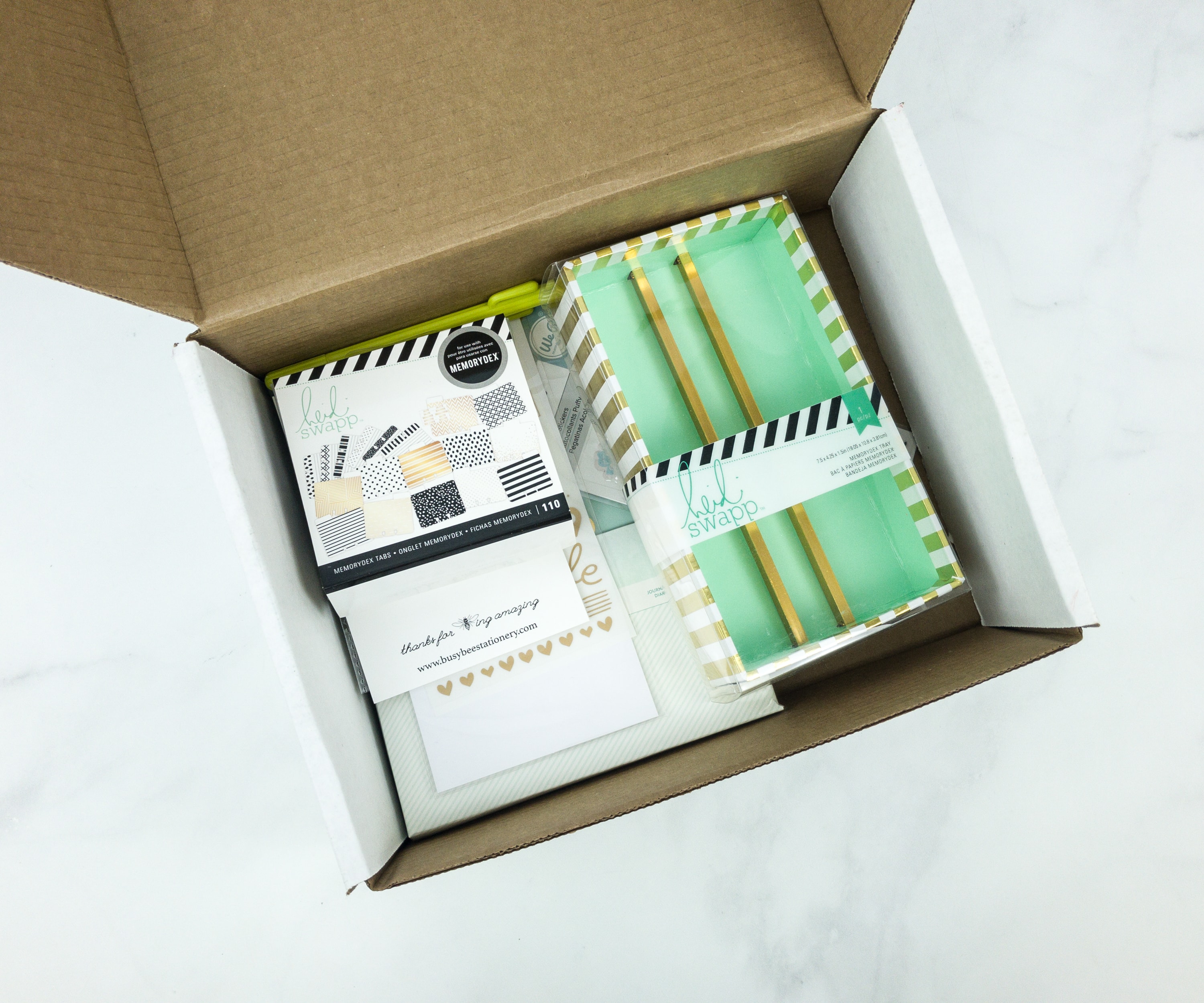 Busy Bee Stationery January 2019 Subscription Box Review - Hello ...