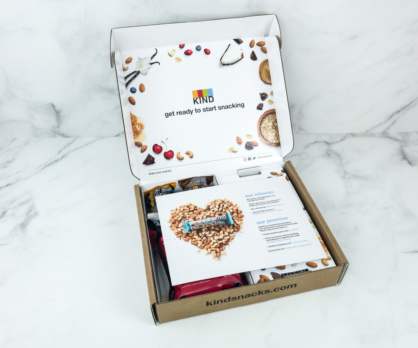 KIND Snack Club Subscription Box Review + $20 Off Coupon - Chocolate ...