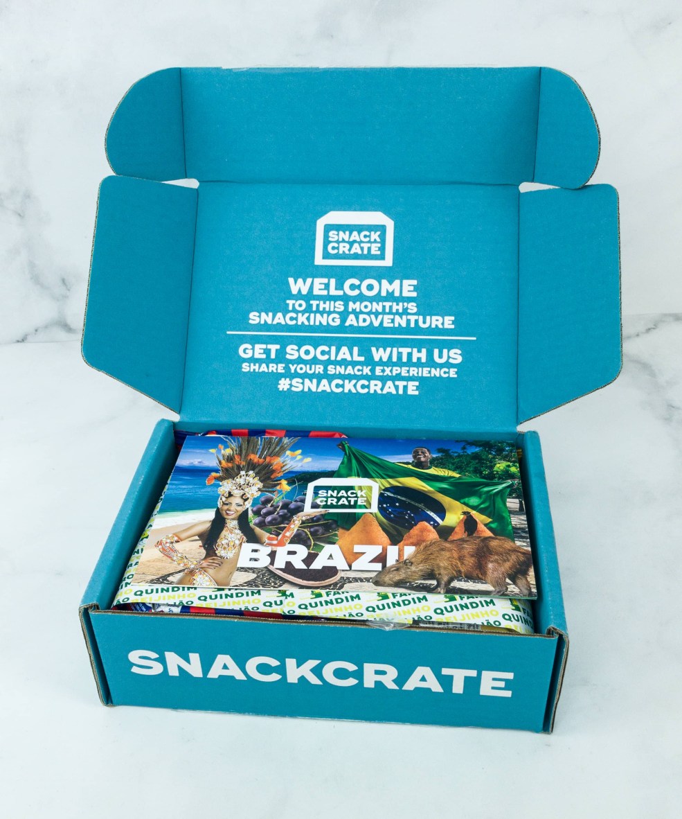 Snack Crate January 2019 Subscription Box Review & $10 Coupon - hello ...