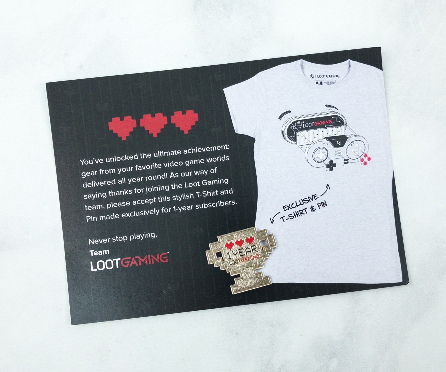 Loot Gaming Annual Bonus Item Review + Coupon! - Hello Subscription