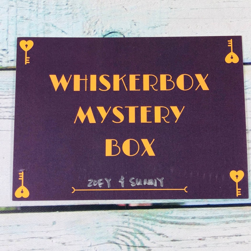Whiskerbox January 2019 Subscription Box Review + Coupon - Hello ...