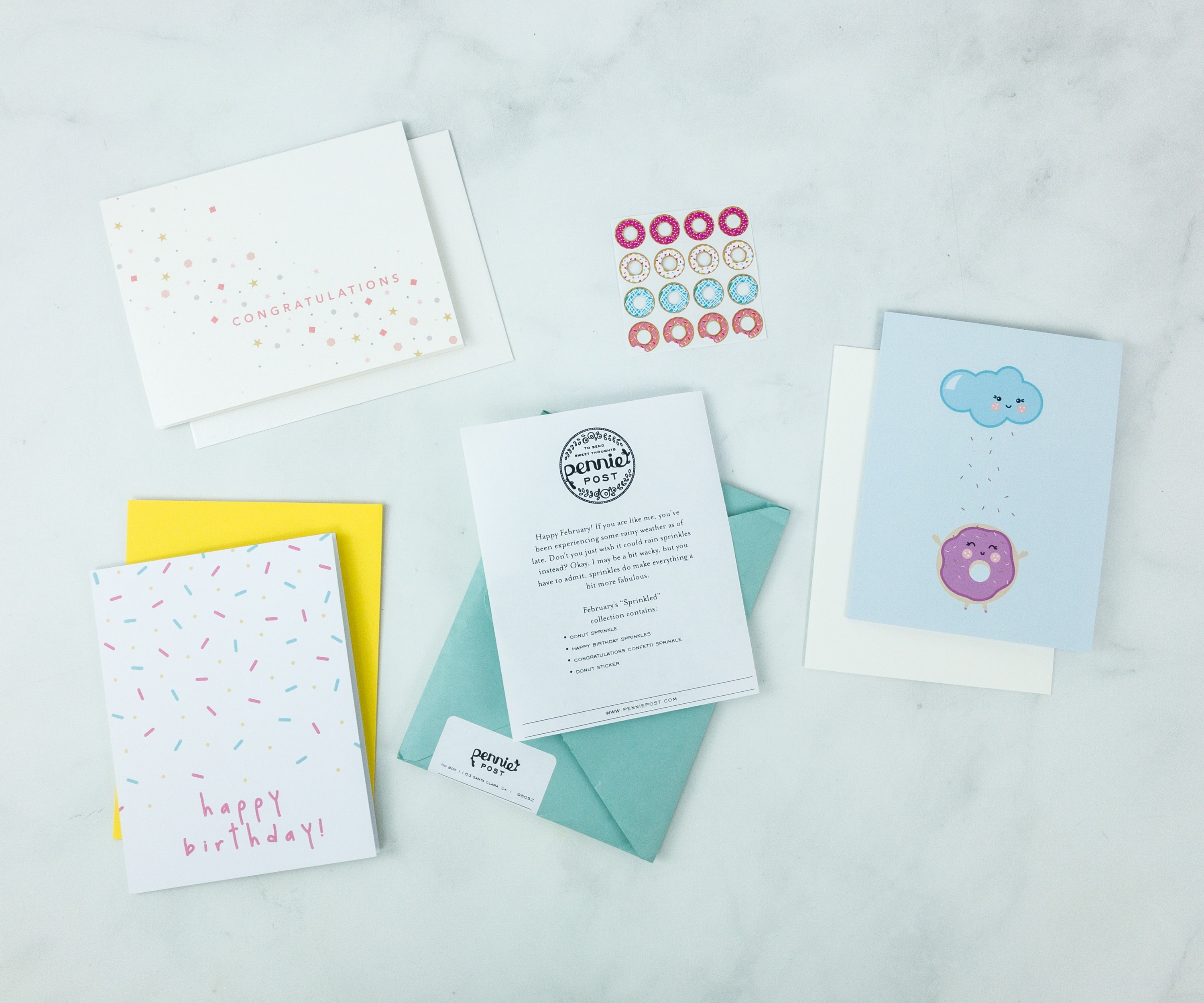 Pennie Post Stationery November 2018 Subscription Review - hello ...
