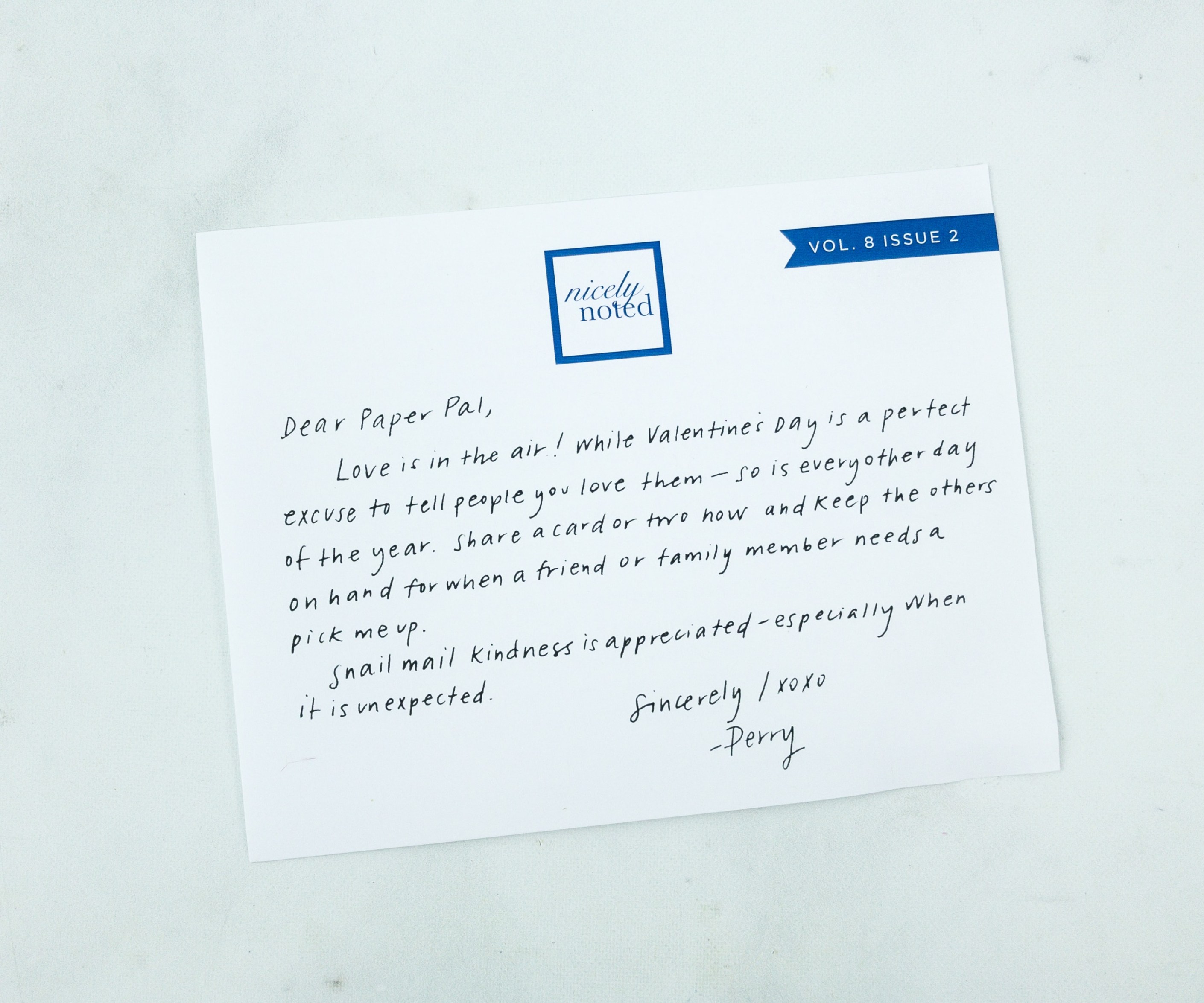 Nicely Noted February 2019 Review + Coupon! - Hello Subscription