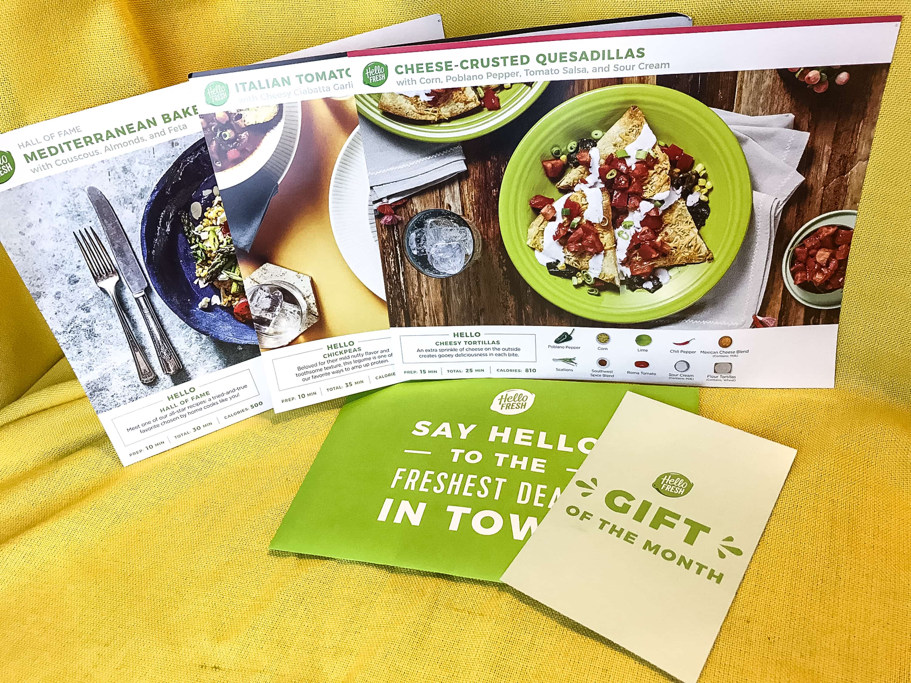 Hello Fresh Vegetarian Subscription Box Review + Coupon - January 2019 ...