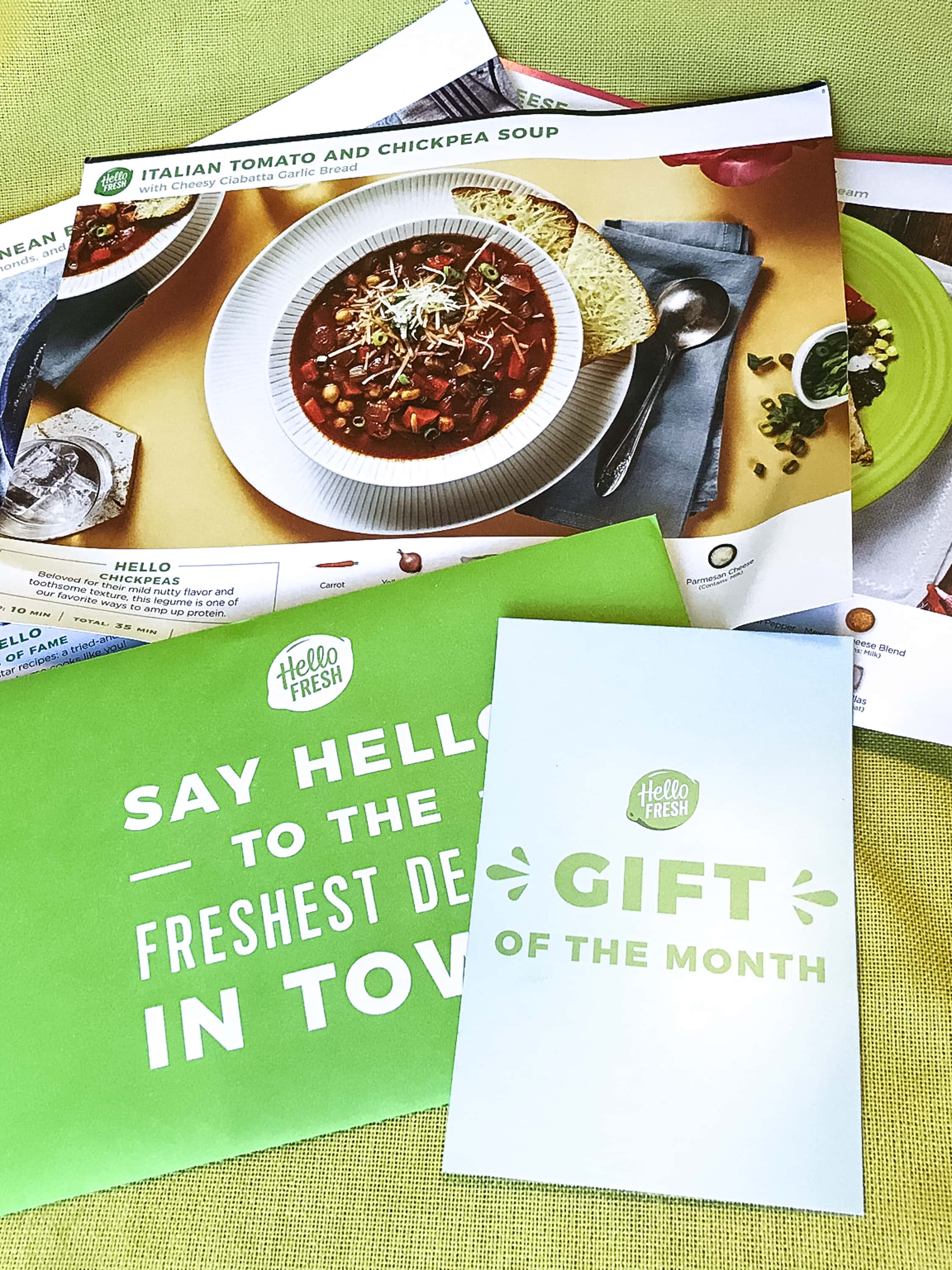 Hello Fresh Vegetarian Subscription Box Review + Coupon - January 2019 ...