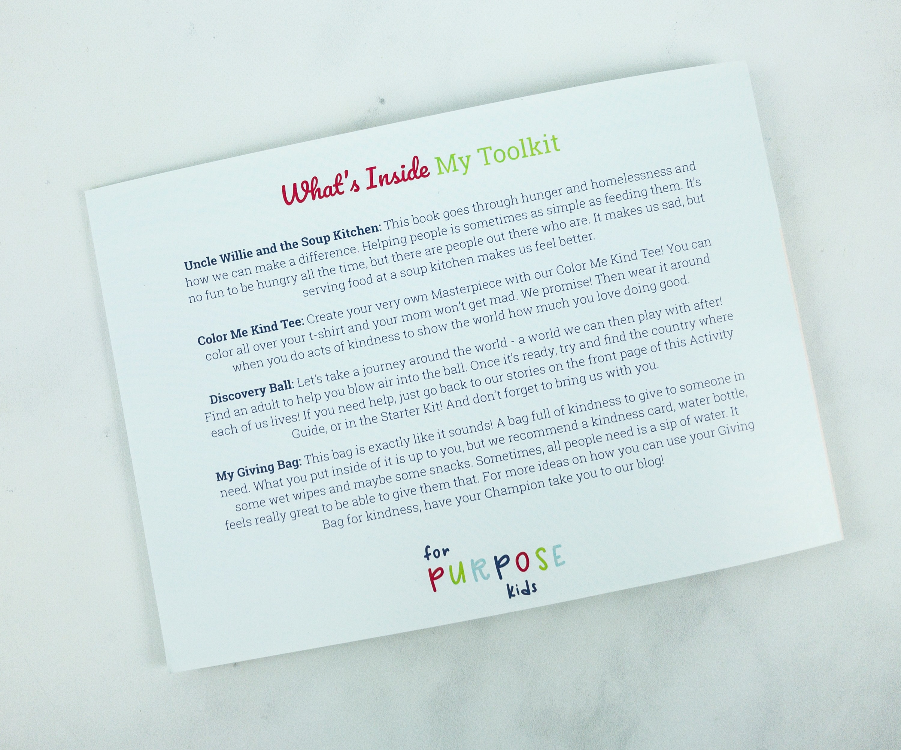 For Purpose Kids Helping People And Communities Review + Coupon - Hello ...