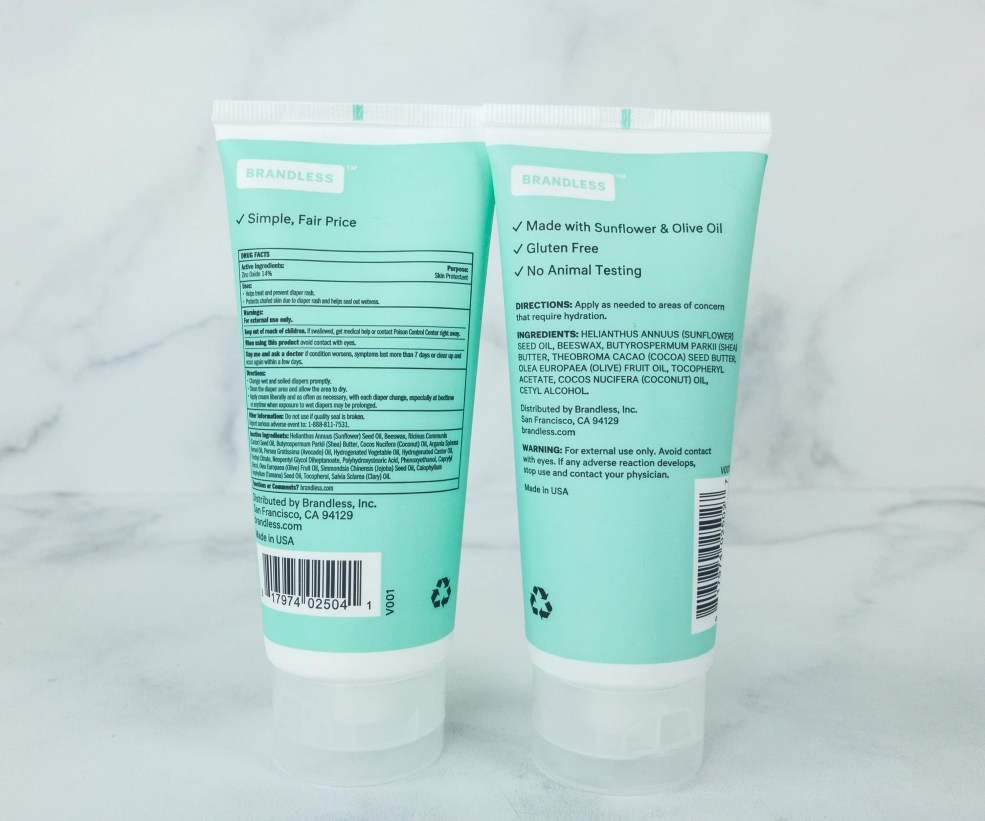 Brandless Baby Products Review + Coupons - hello subscription