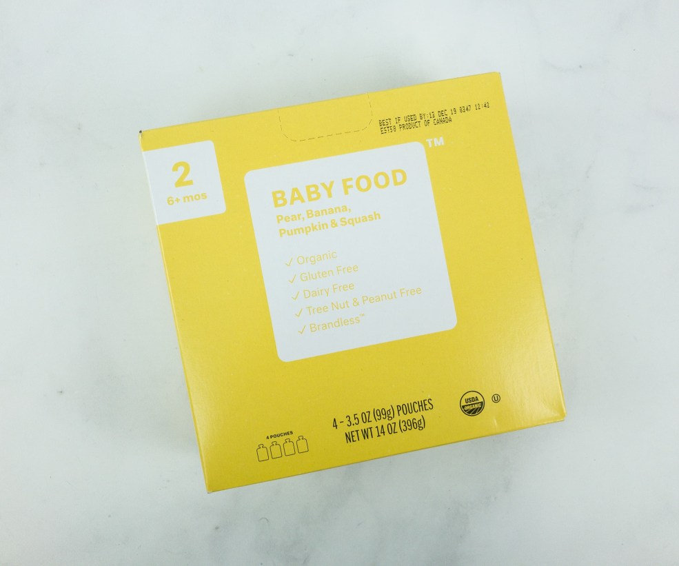 Brandless Baby Products Review + Coupons - hello subscription