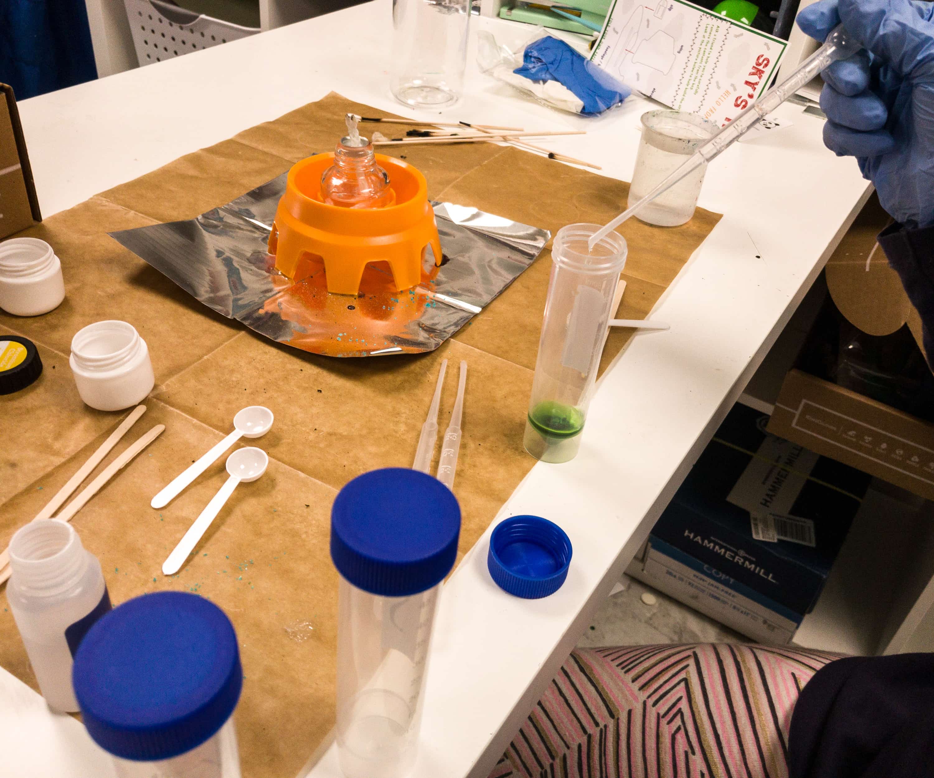 KiwiCo Chemistry Pack Fire Lab Review - hello subscription