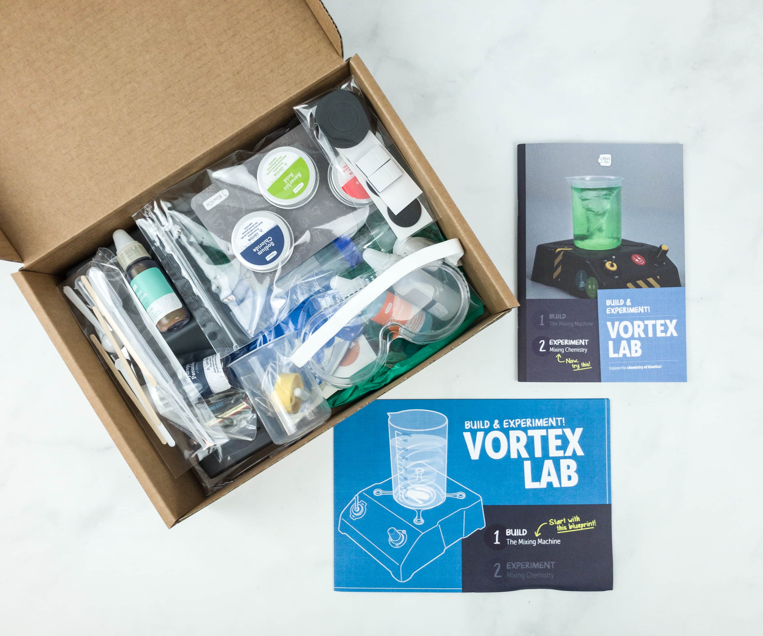 KiwiCo Chemistry Packs Vortex Lab Review - Hello Subscription