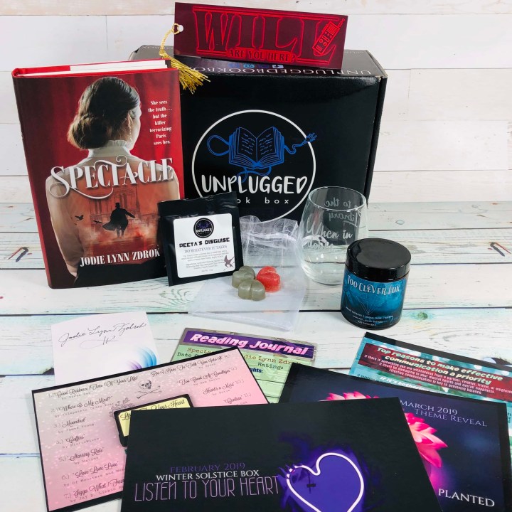 Unplugged Book Box February 2019 Subscription Box Review - Hello ...