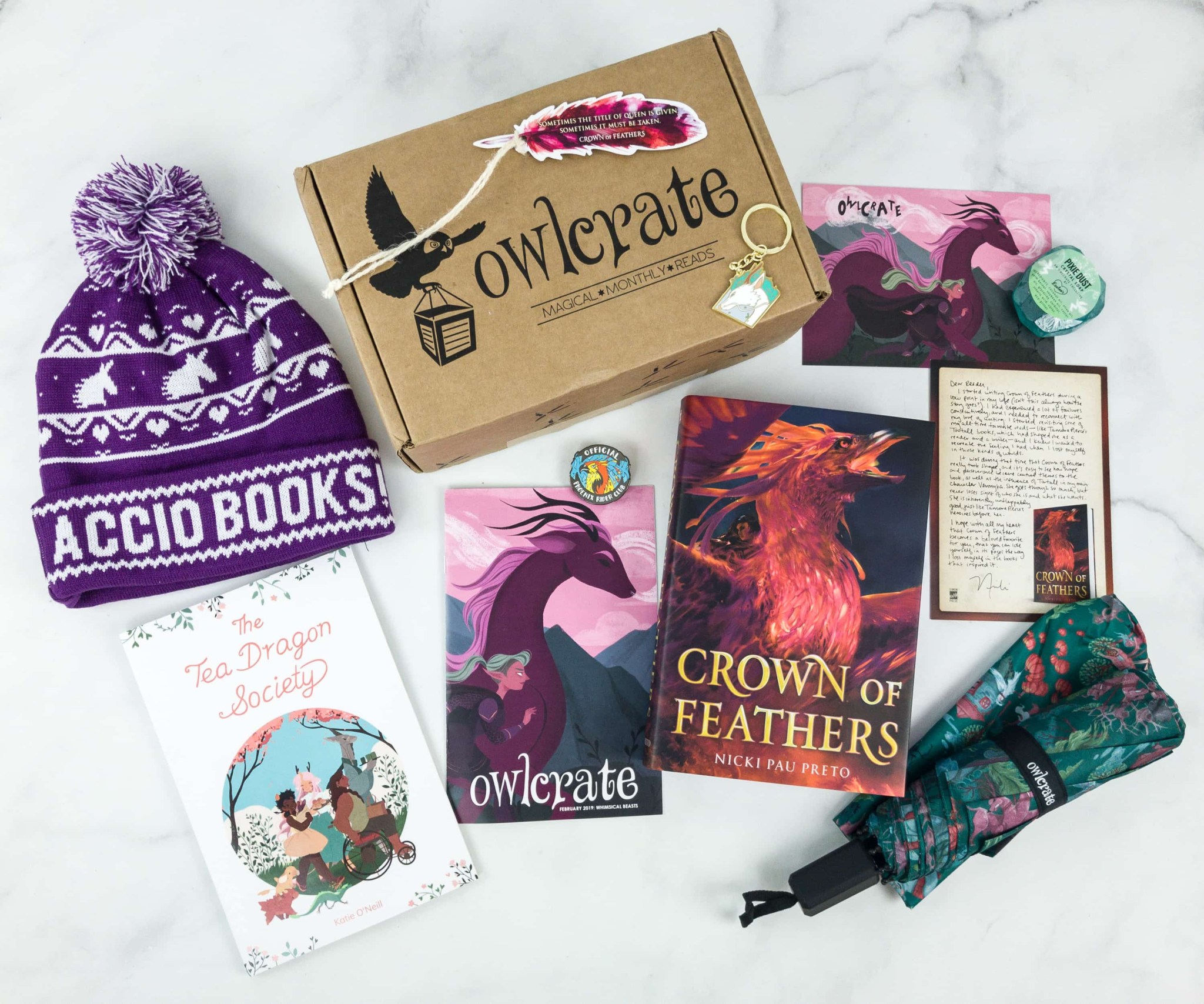 OwlCrate February 2019 Subscription Box Review + Coupon - Hello ...
